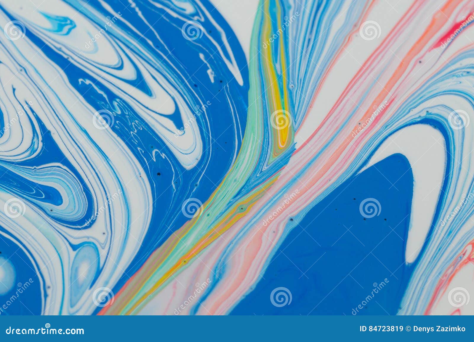 Paint Spots, Mixing, Latex Paint Royalty-Free Stock Photo ...