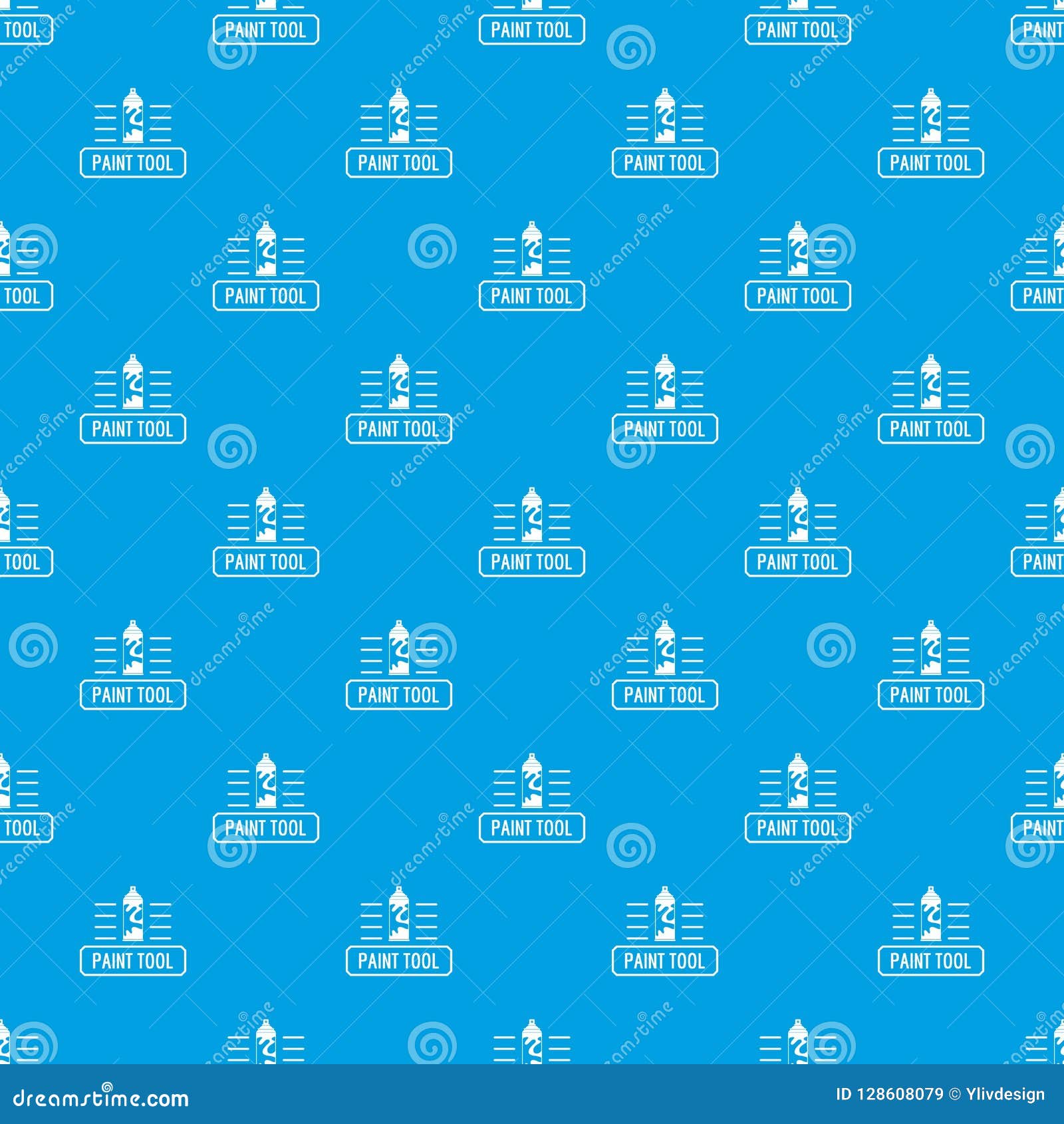 Paint Spray Pattern Seamless Blue Stock Illustration - Illustration of ...