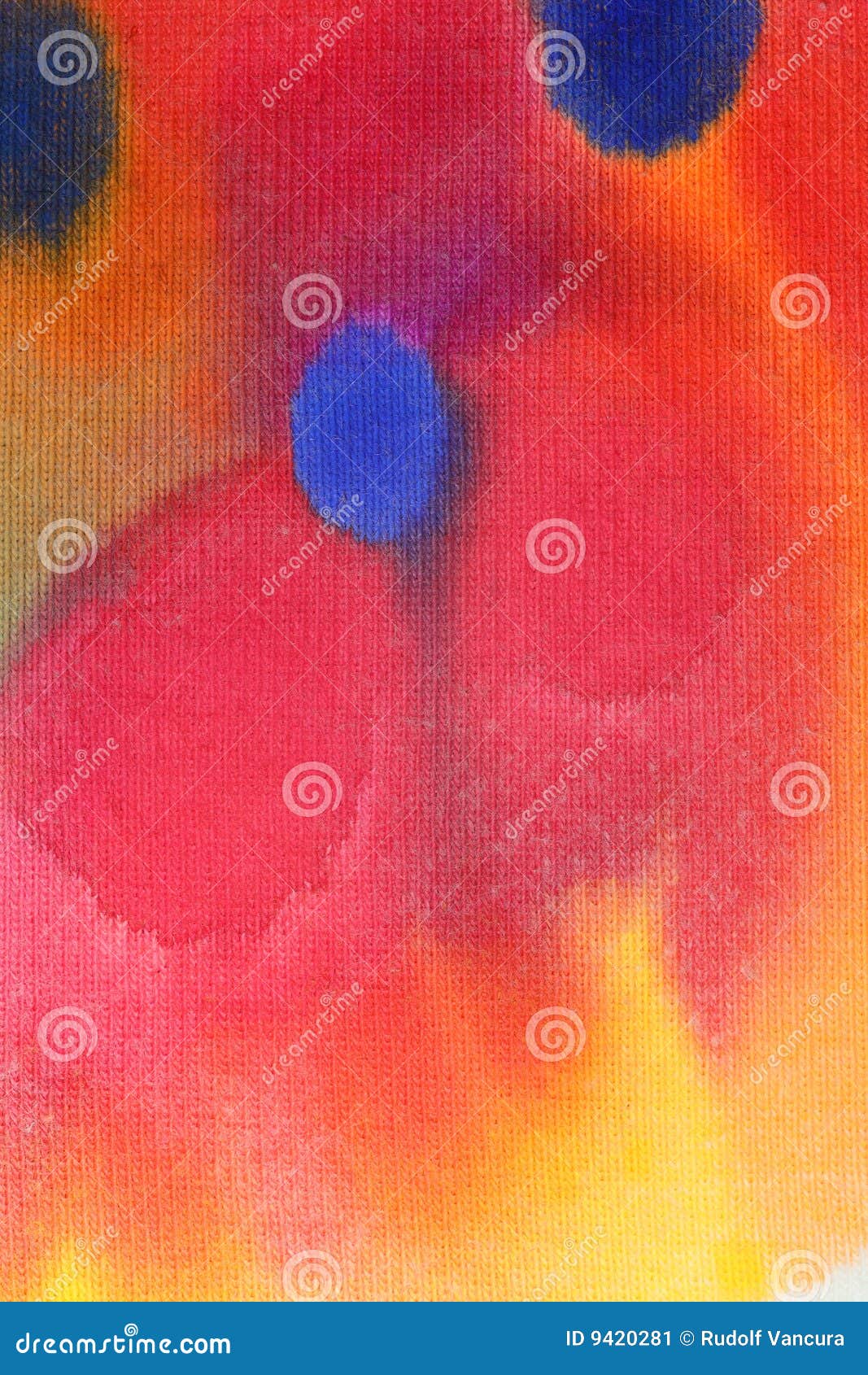 Paint on Textile stock image. Image of colorful, artistic - 9420281