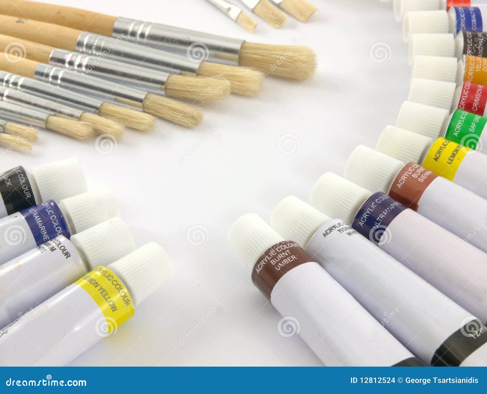 Paint tubes stock photo. Image of oils, paint, artist - 12812524