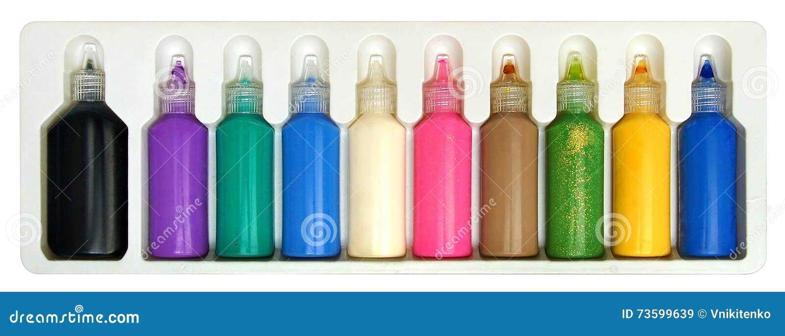 Paint in tubes stock image. Image of mess, acrylic, liquid - 73599639