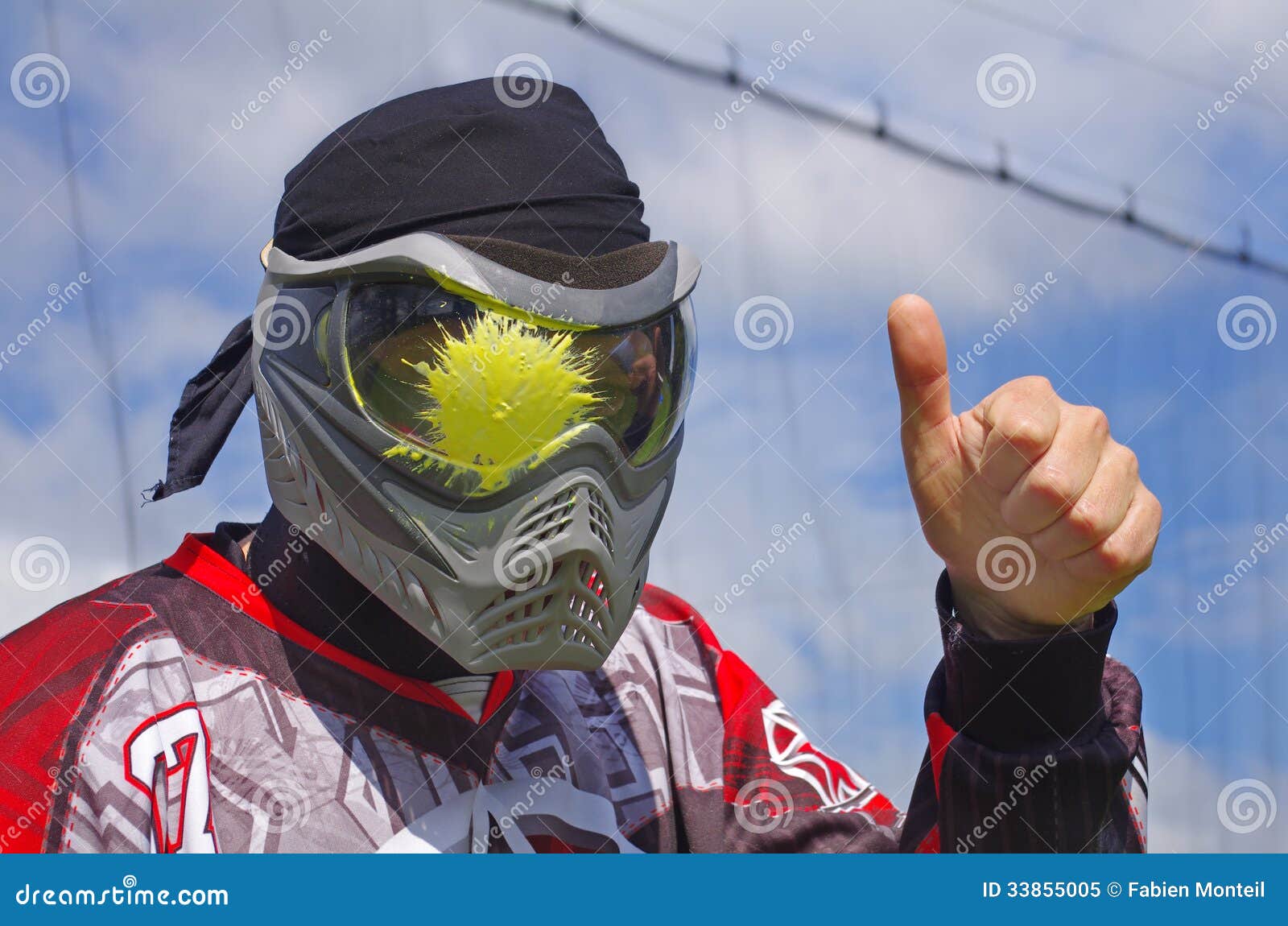 Paintball Dirigez Le Projectile Image stock - Image du extrême, couleur ...