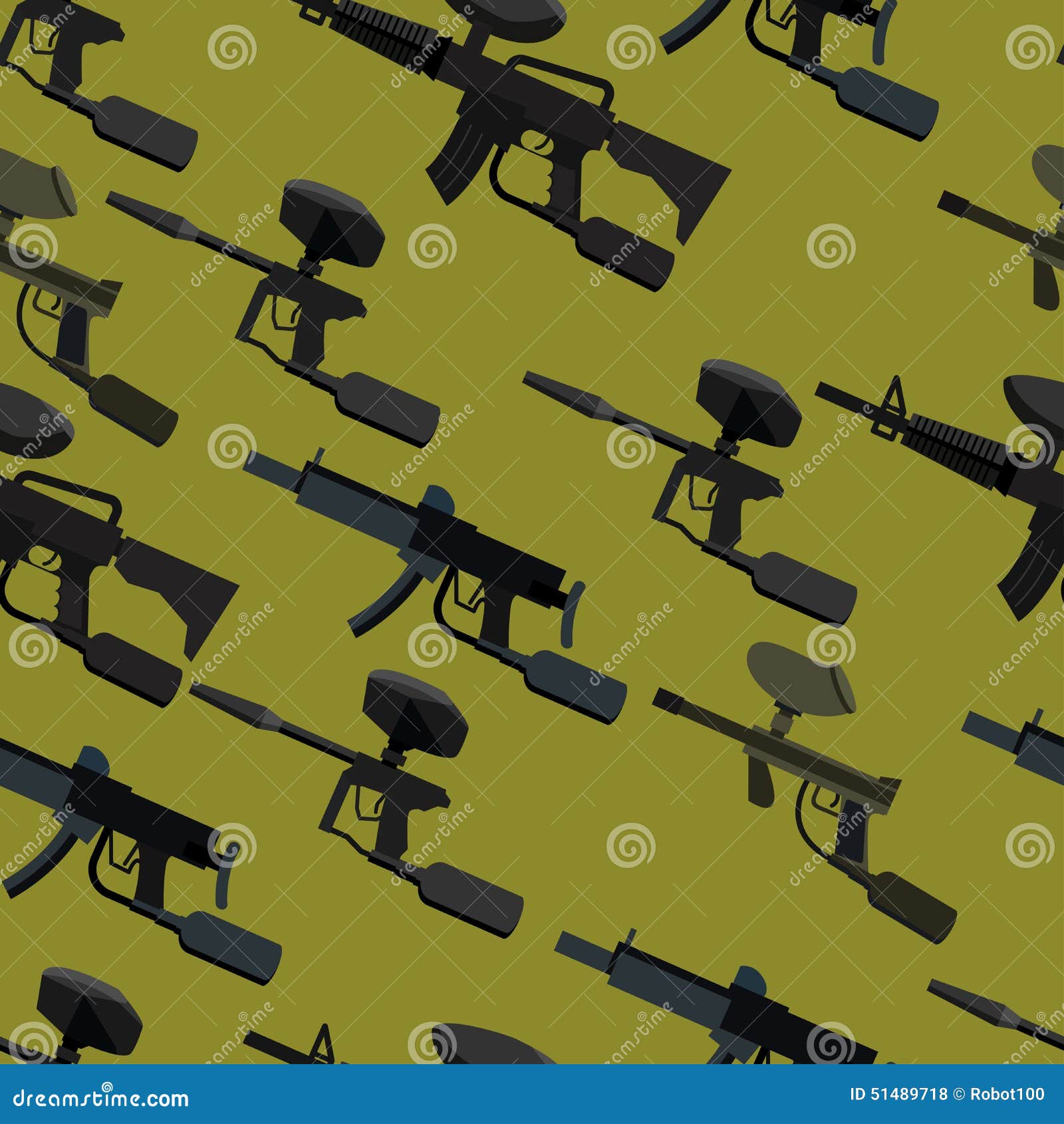 Paintball Guns Seamless Pattern Stock Vector - Illustration of activity ... Paintball Guns Seamless Pattern Stock Vector - Illustration of activity ...