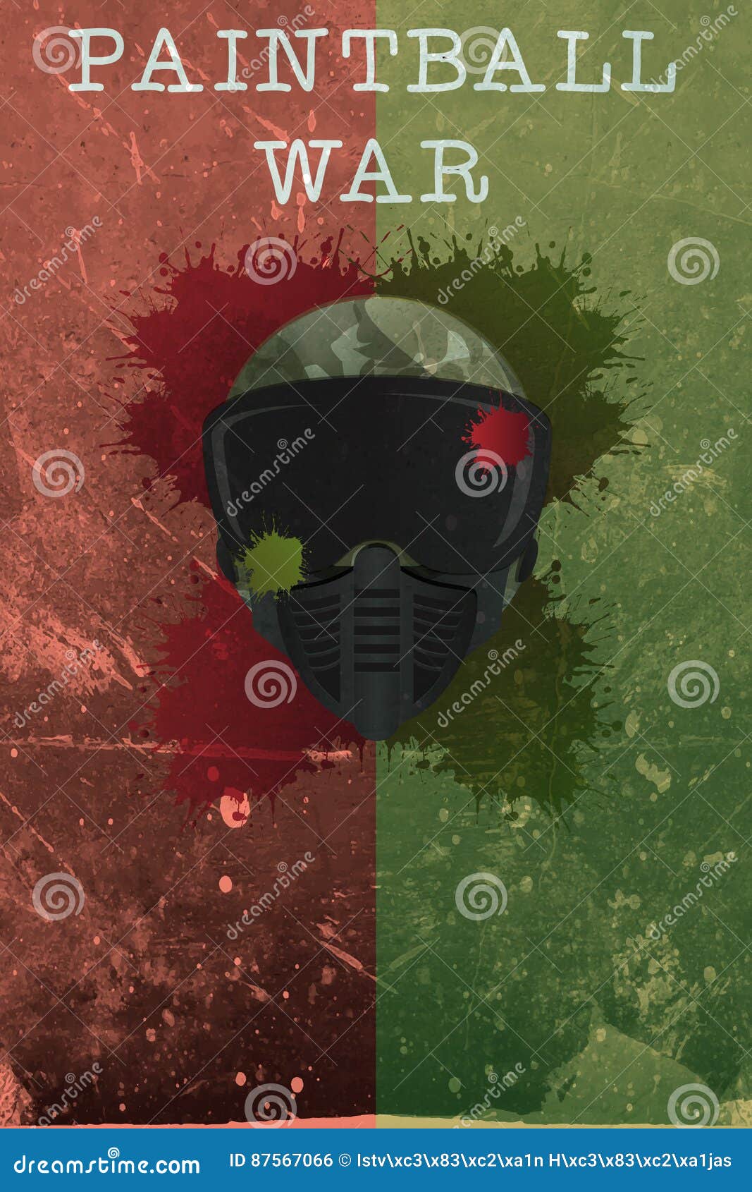 Paintball O Fondo Del Airsoft Stock de ilustración - Ilustración de ...