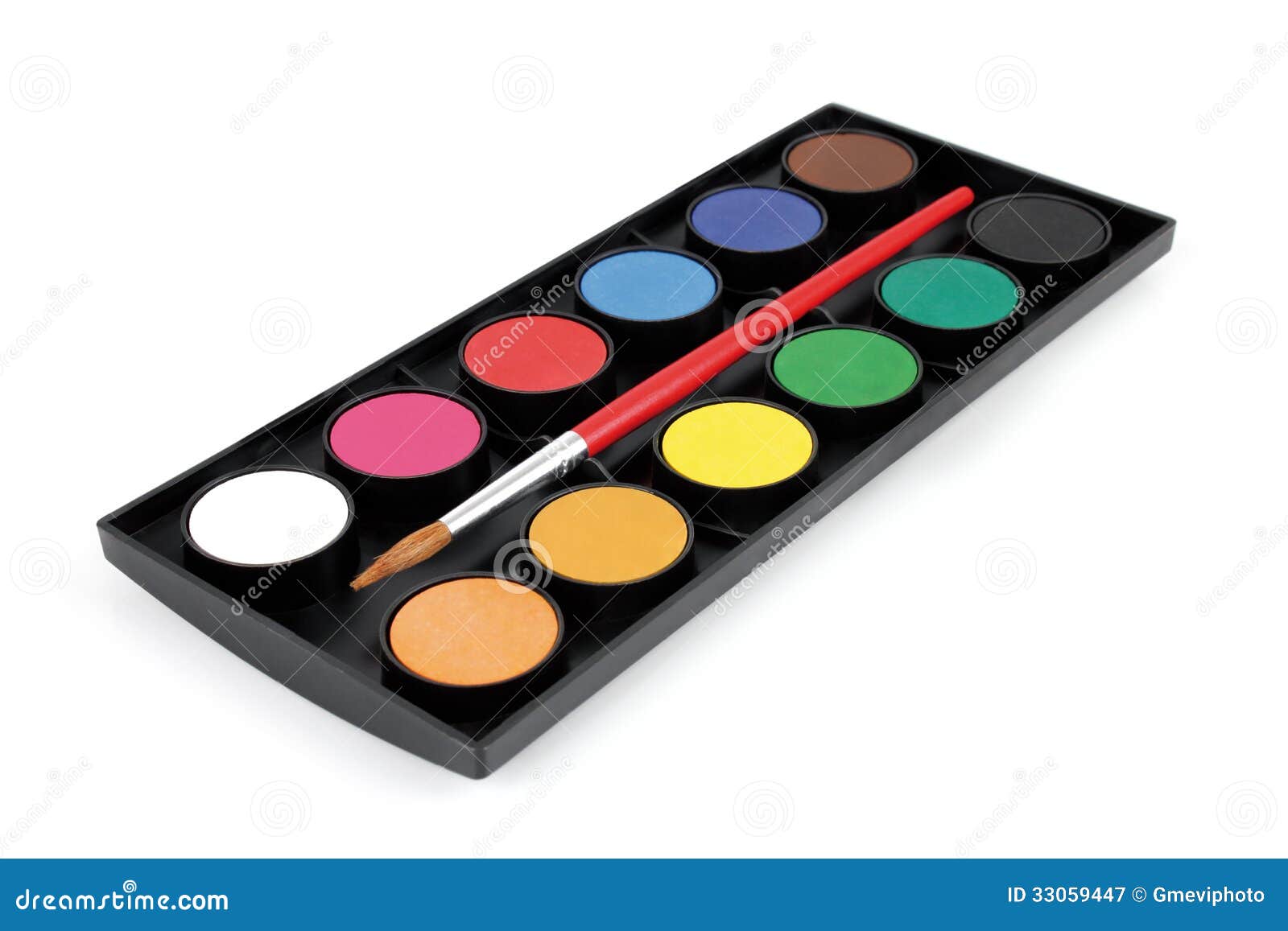 Paintbox stock image. Image of artist, brush, paintbox - 33059447