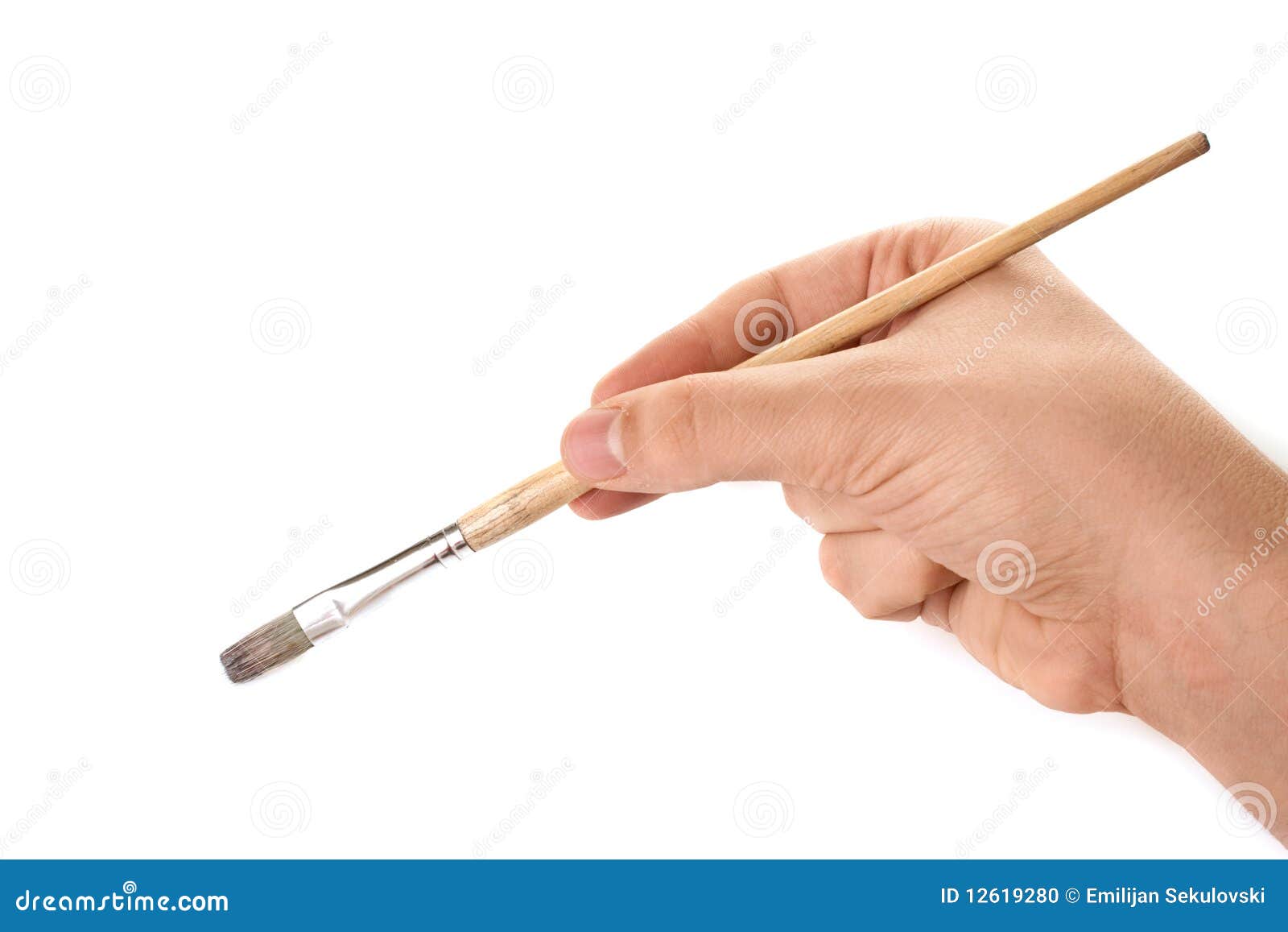 Paintbrush stock photo. Image of colorful, creation, artist - 12619280