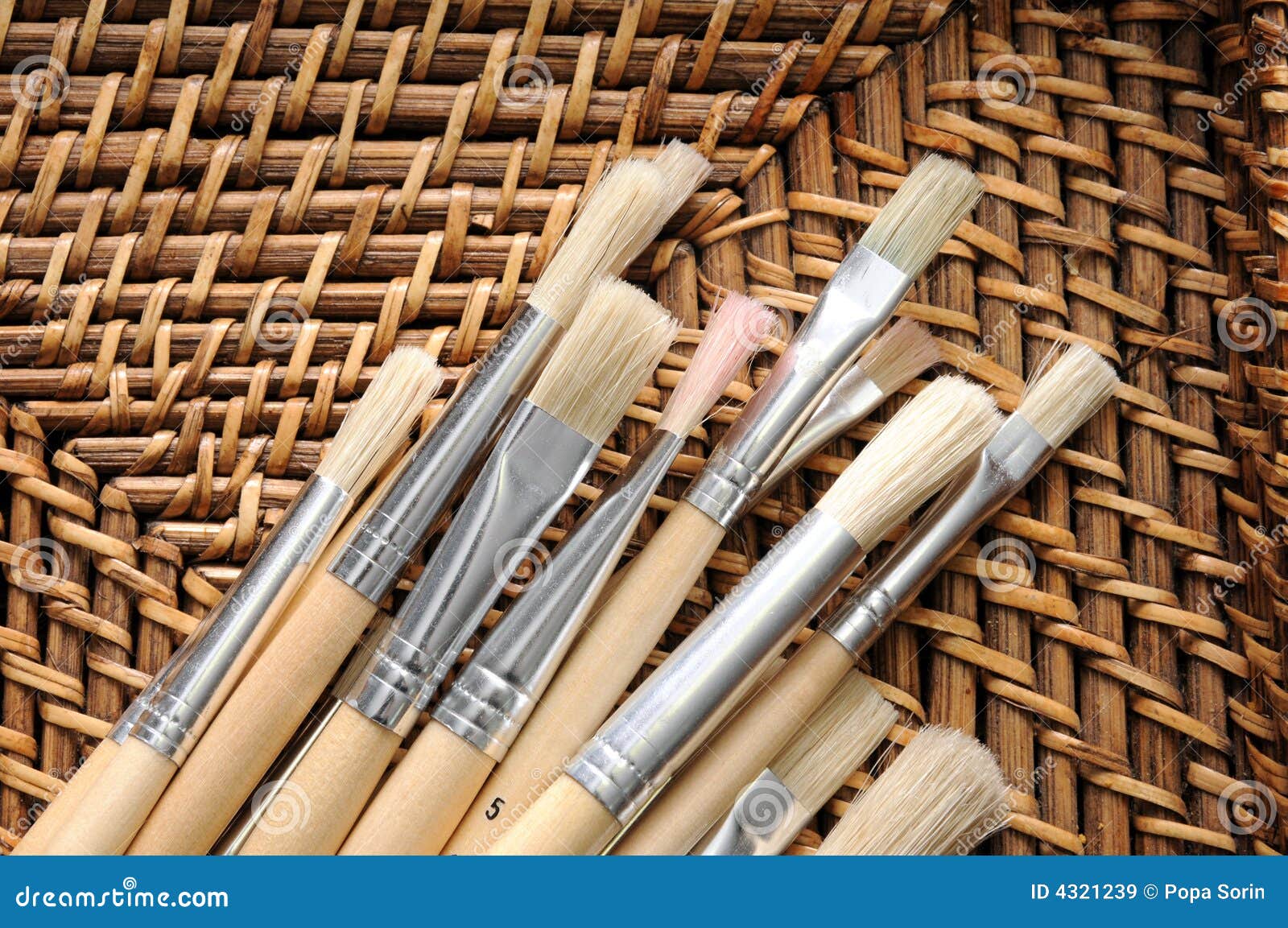 Paintbrush stock image. Image of construction, artistic - 4321239