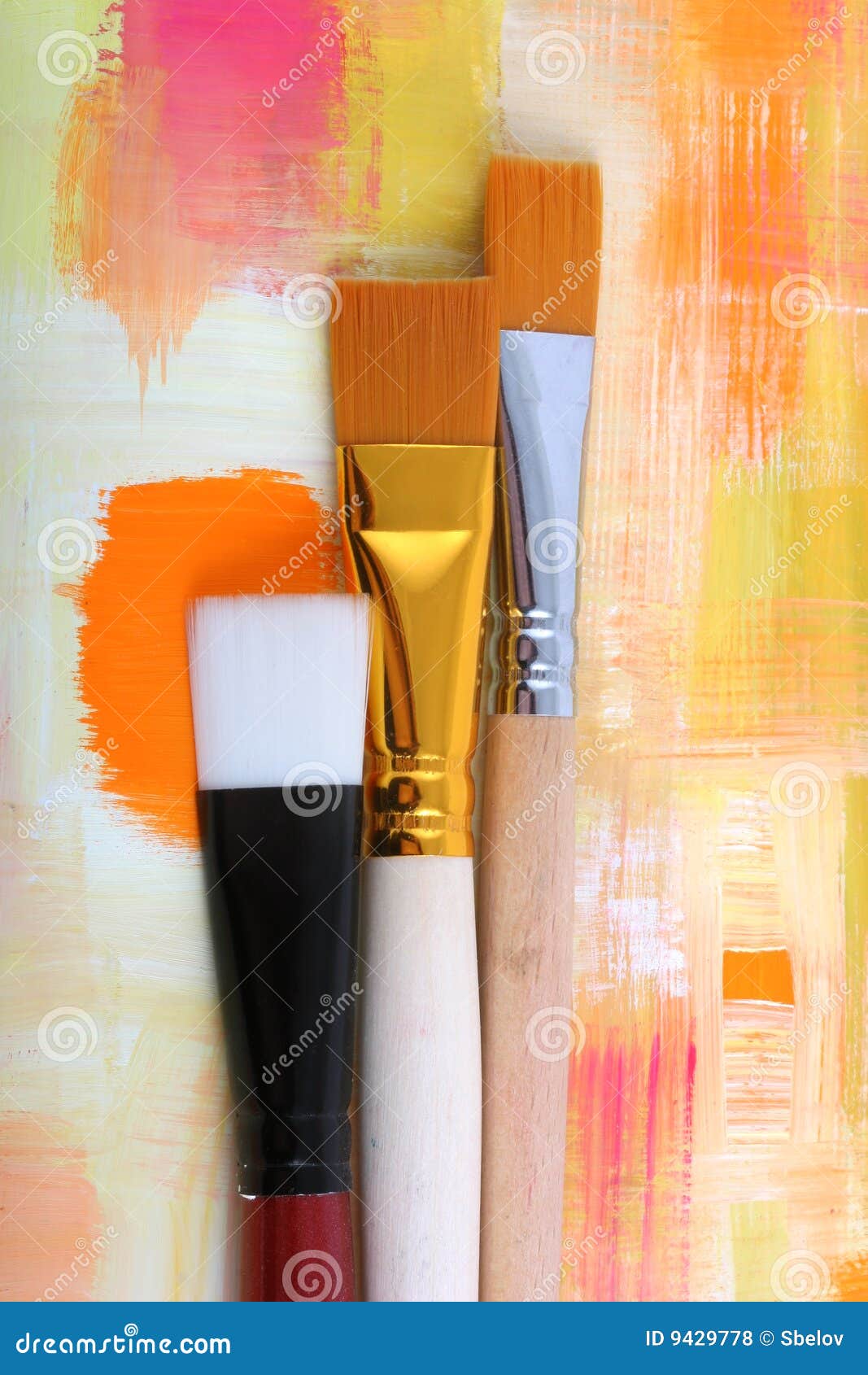 Paintbrush stock photo. Image of variety, artist, blurred - 9429778