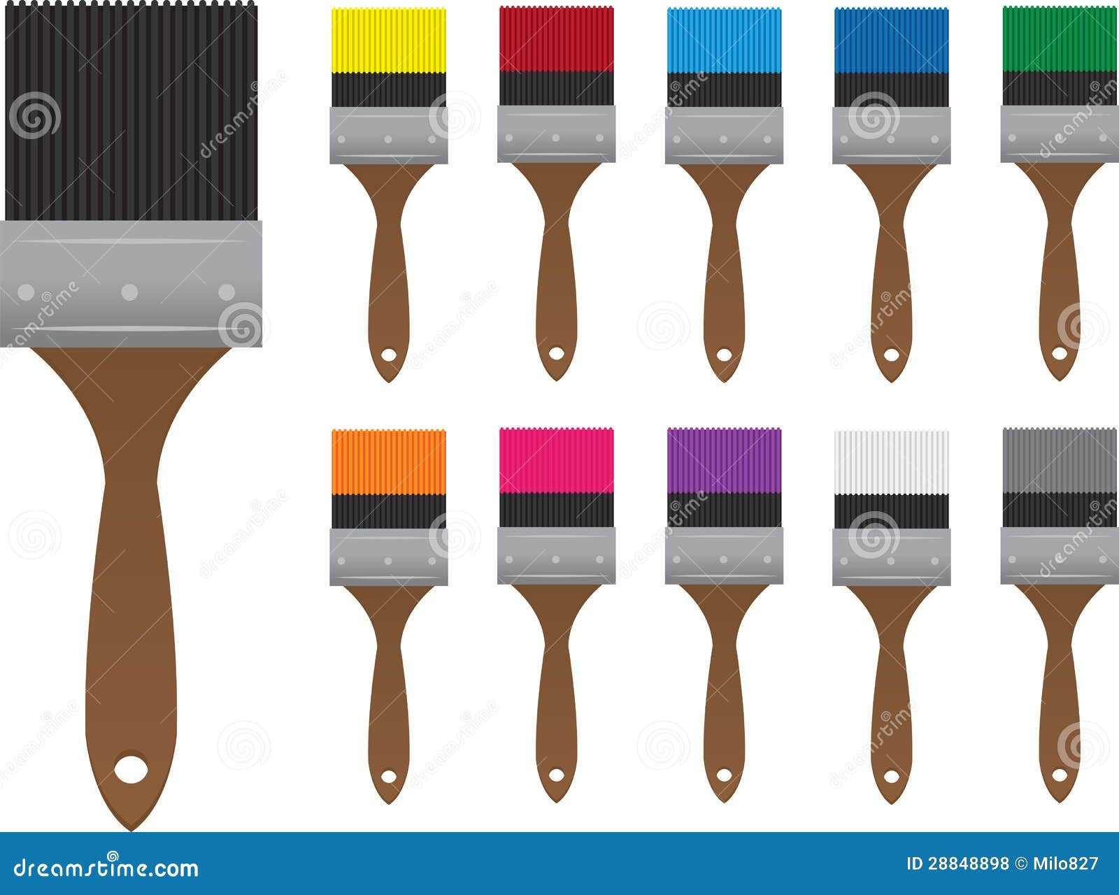Paintbrush Colors Stock Illustrations – 16,491 Paintbrush Colors Stock ...