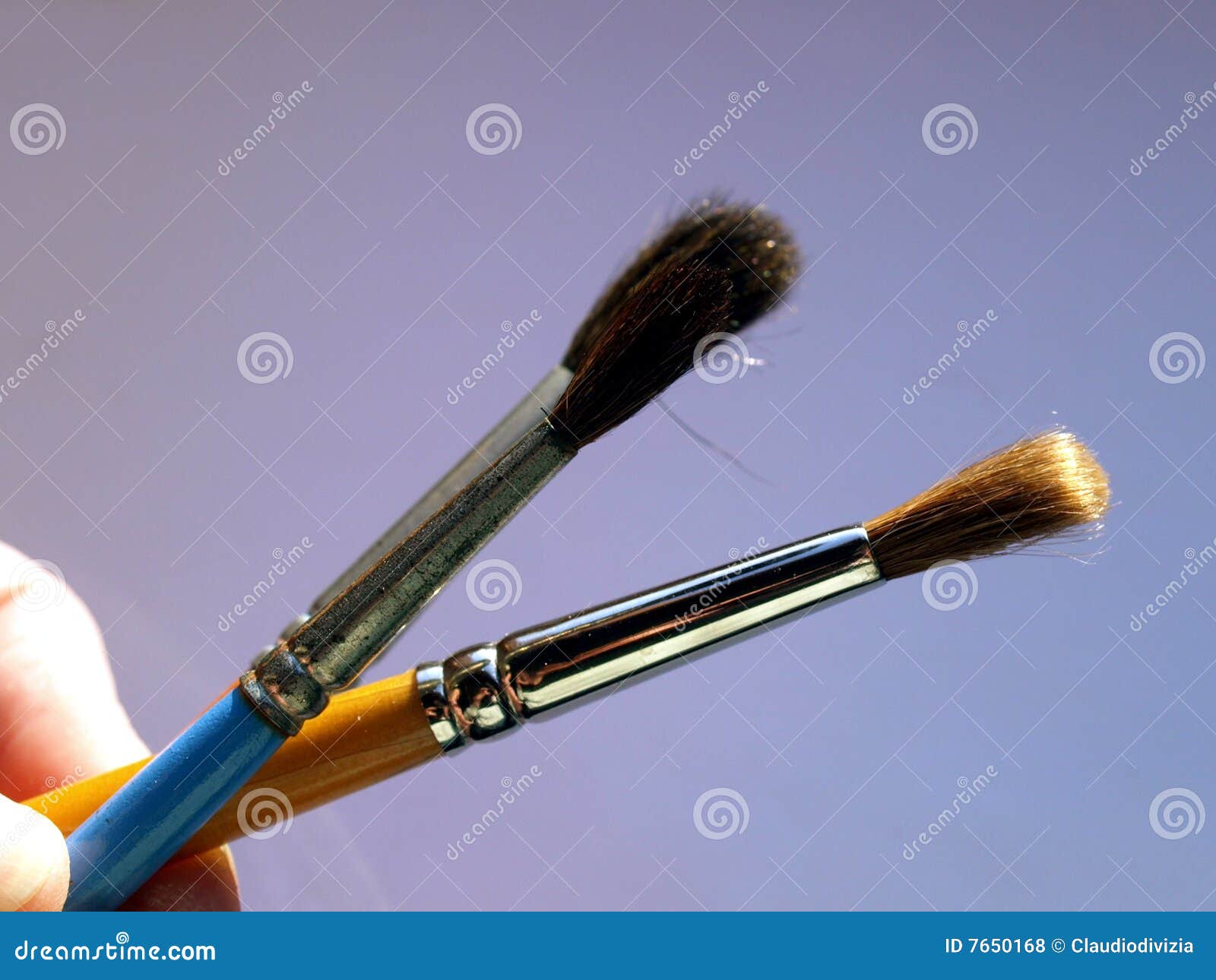 Paintbrushes stock photo. Image of color, paint, paintbrush - 7650168