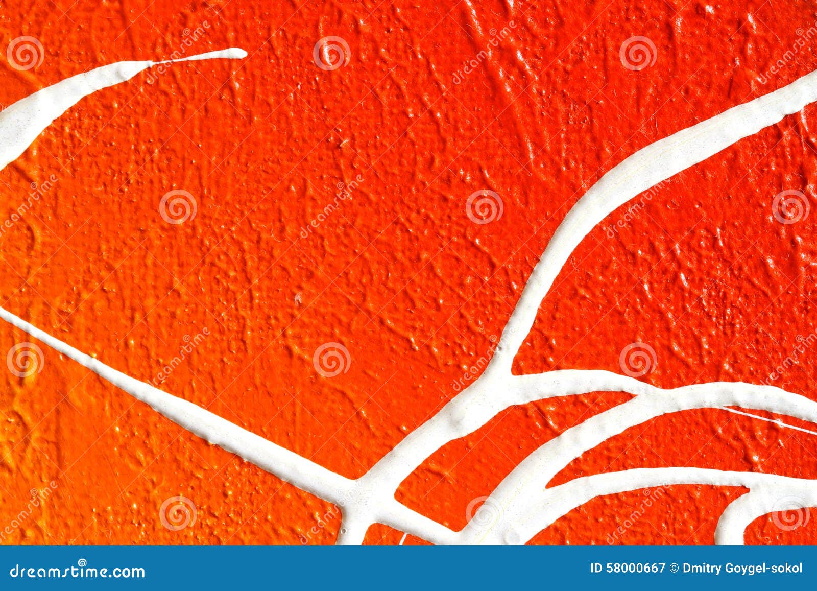 Painted Abstract (red, Orange and White Colors) Stock Image - Image of ...