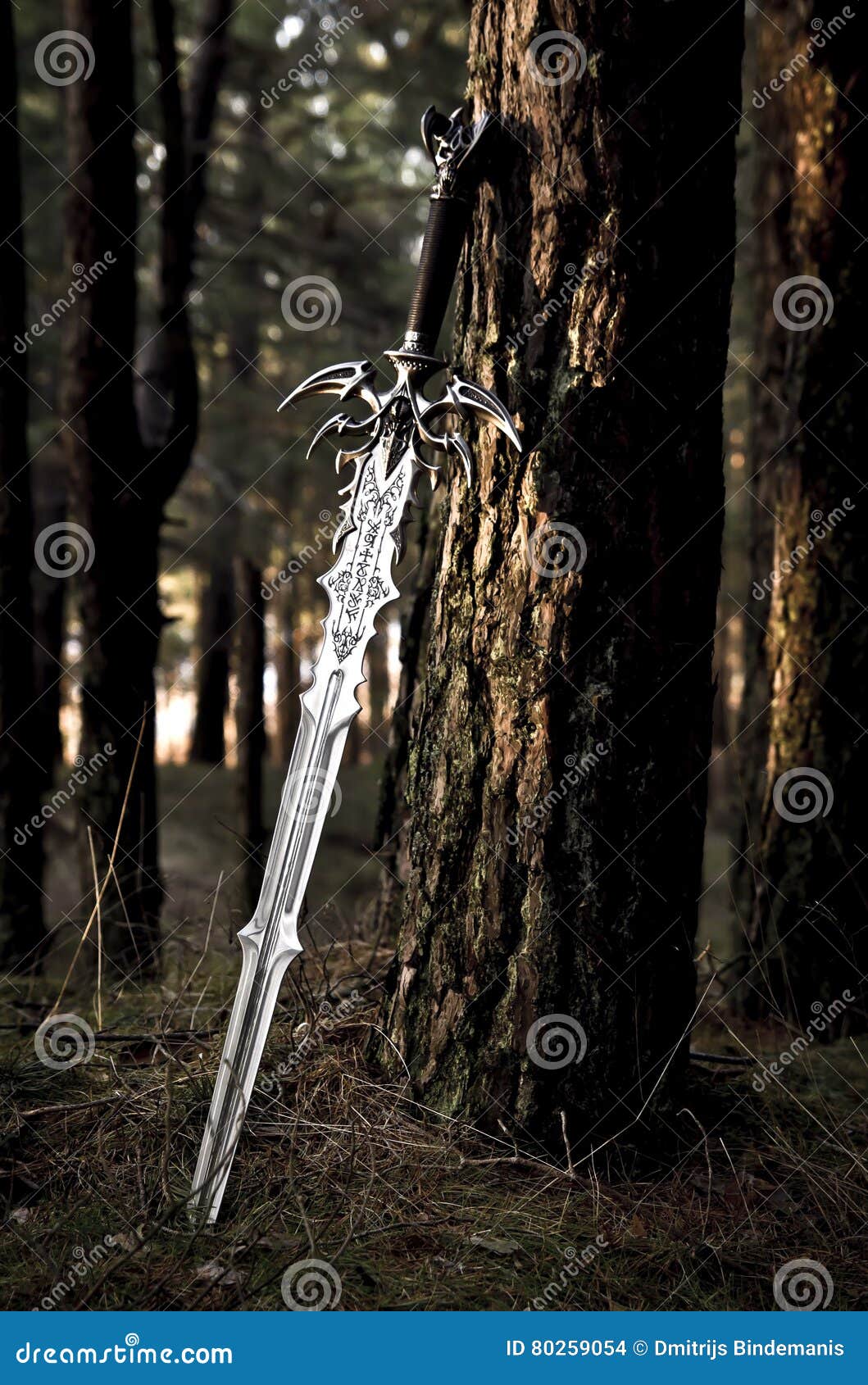 Painted assassins sword stock photo. Image of brave, gangster - 80259054