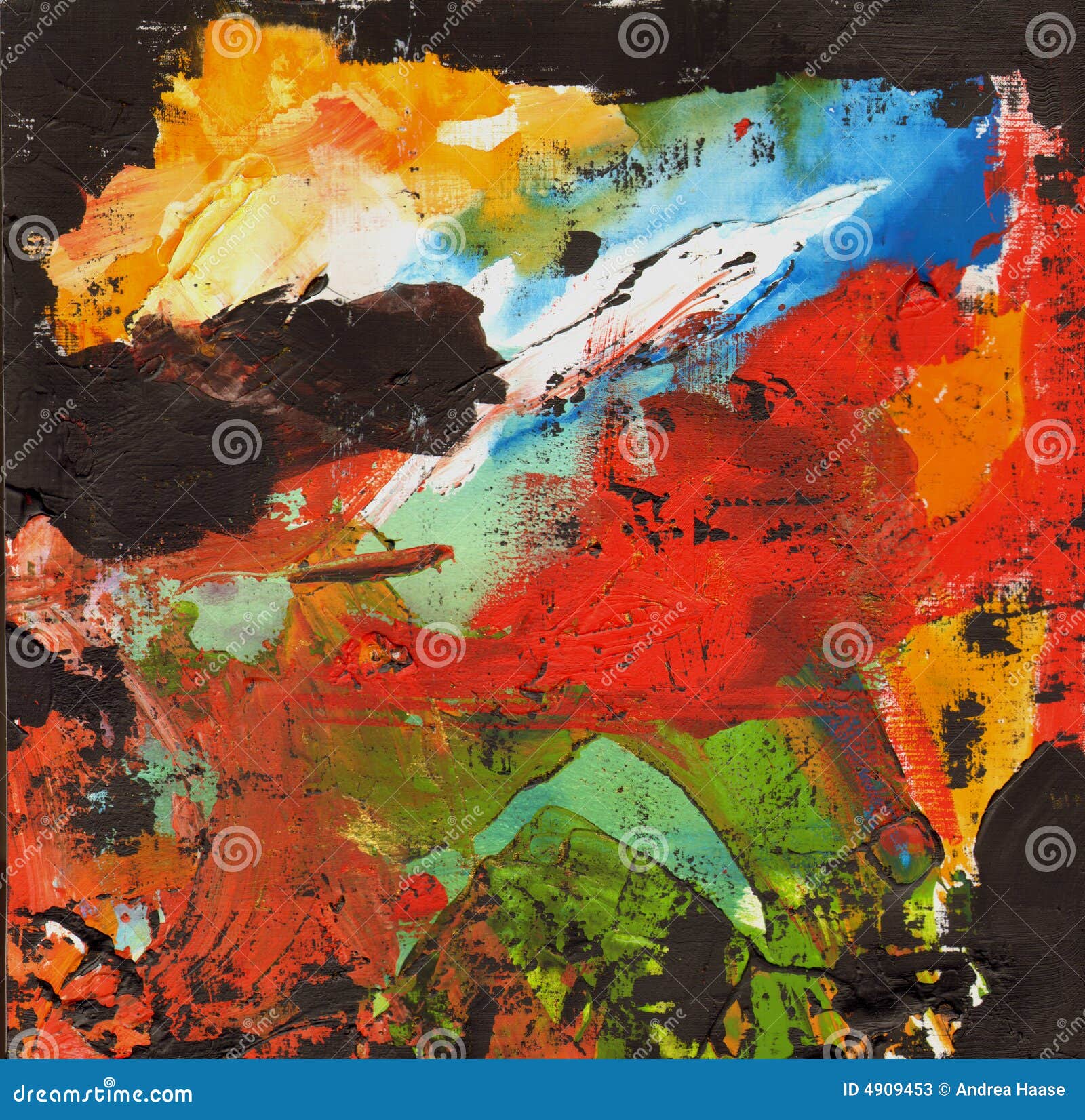 Painted background stock illustration. Illustration of strokes - 4909453