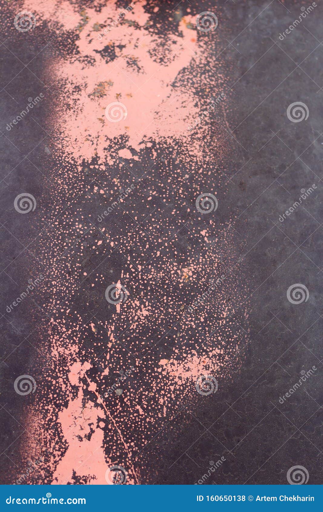Painted Black and Red Rusty Metal Texture Stock Photo - Image of rust ...