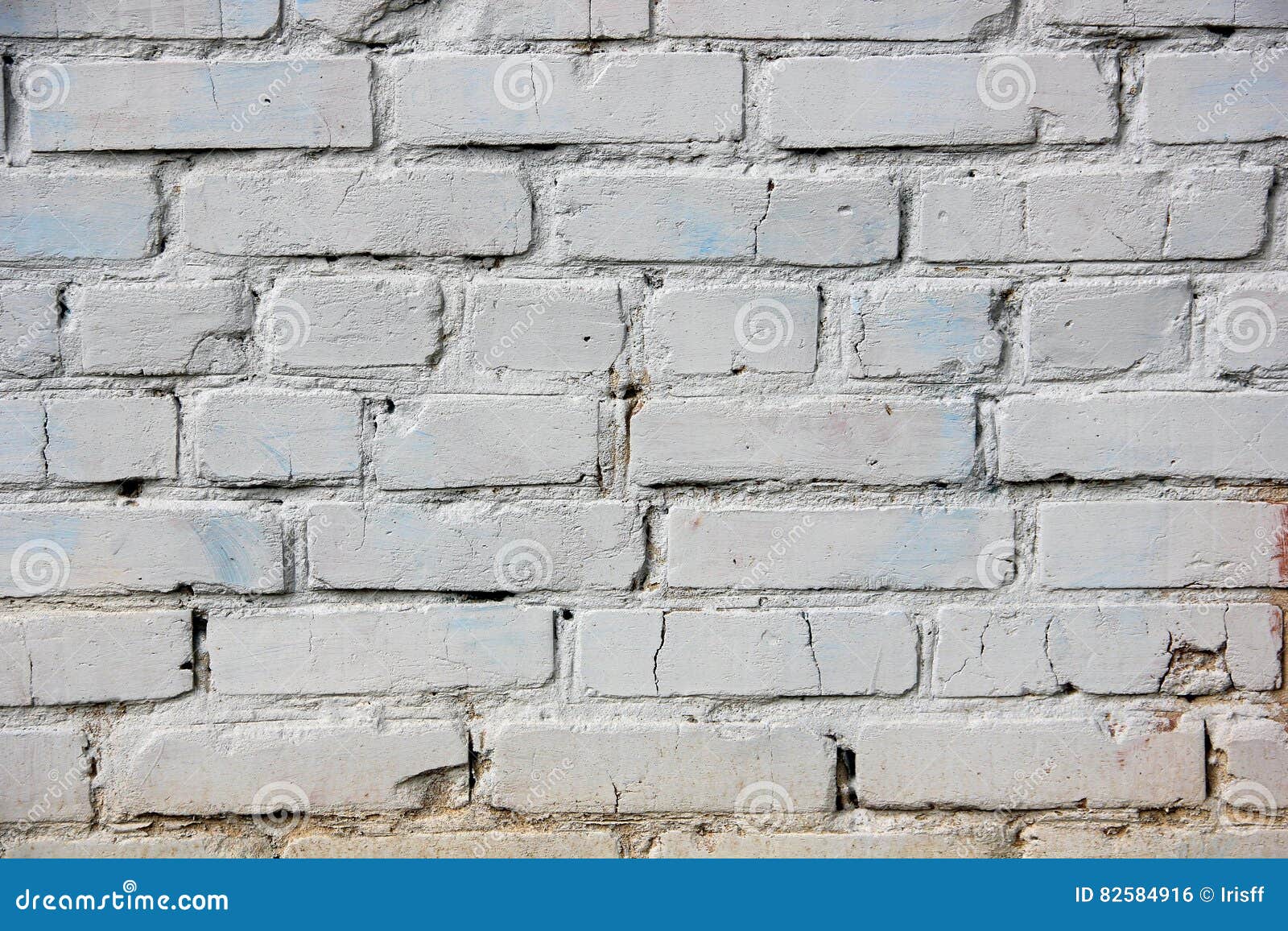 Painted Brick Wall Background Stock Photo - Image of brick, texture ...