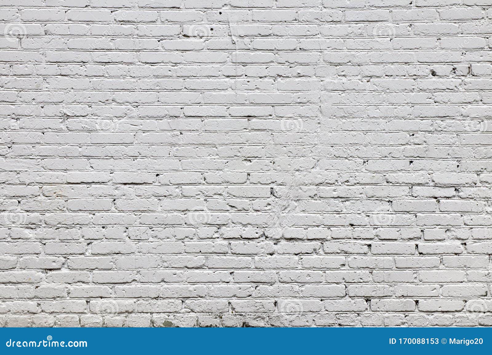 Painted Brick Wall in a Light Shade. Stock Image - Image of brick, wall ...