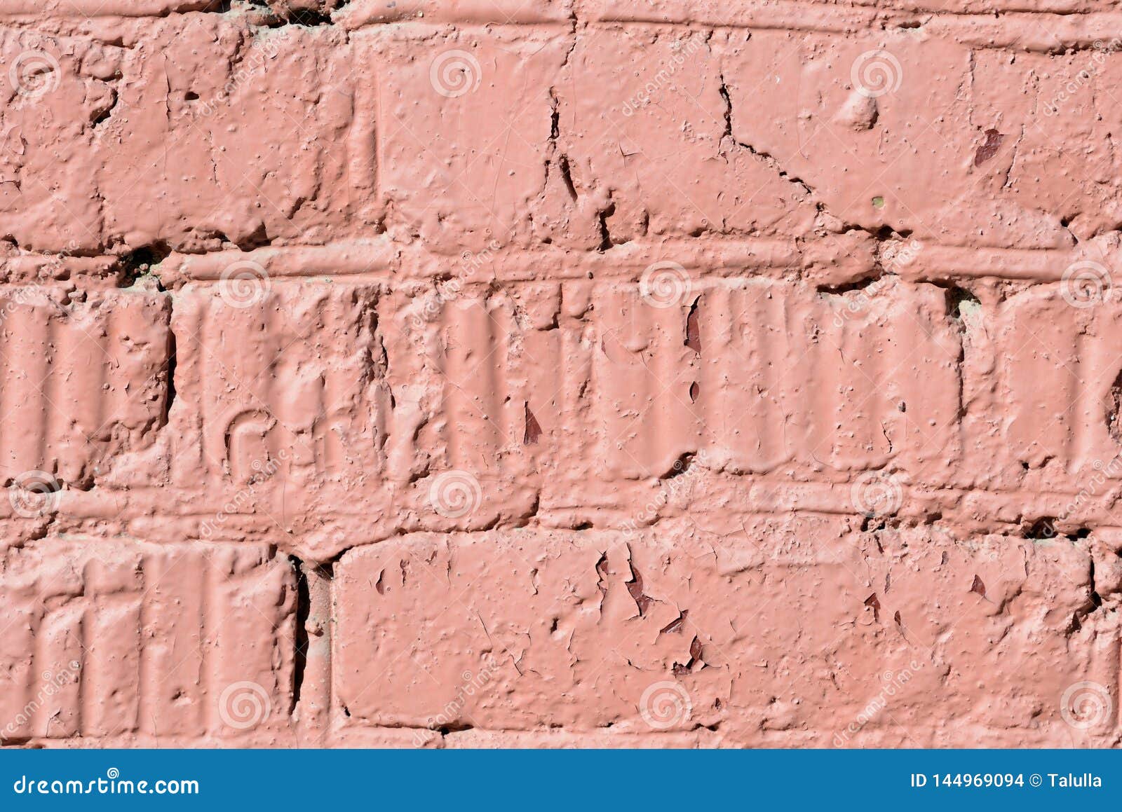 Painted Brick Wall Texture. Brick Wall Background Stock Photo - Image ...