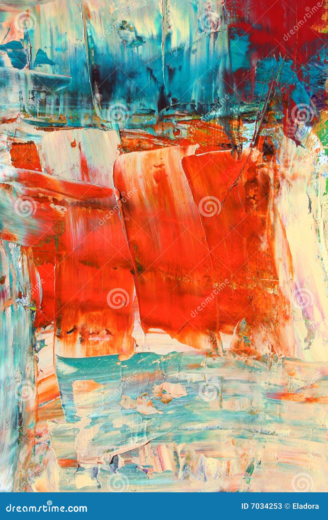 Painted Canvas As Background. Stock Image - Image of artistic, dark ...