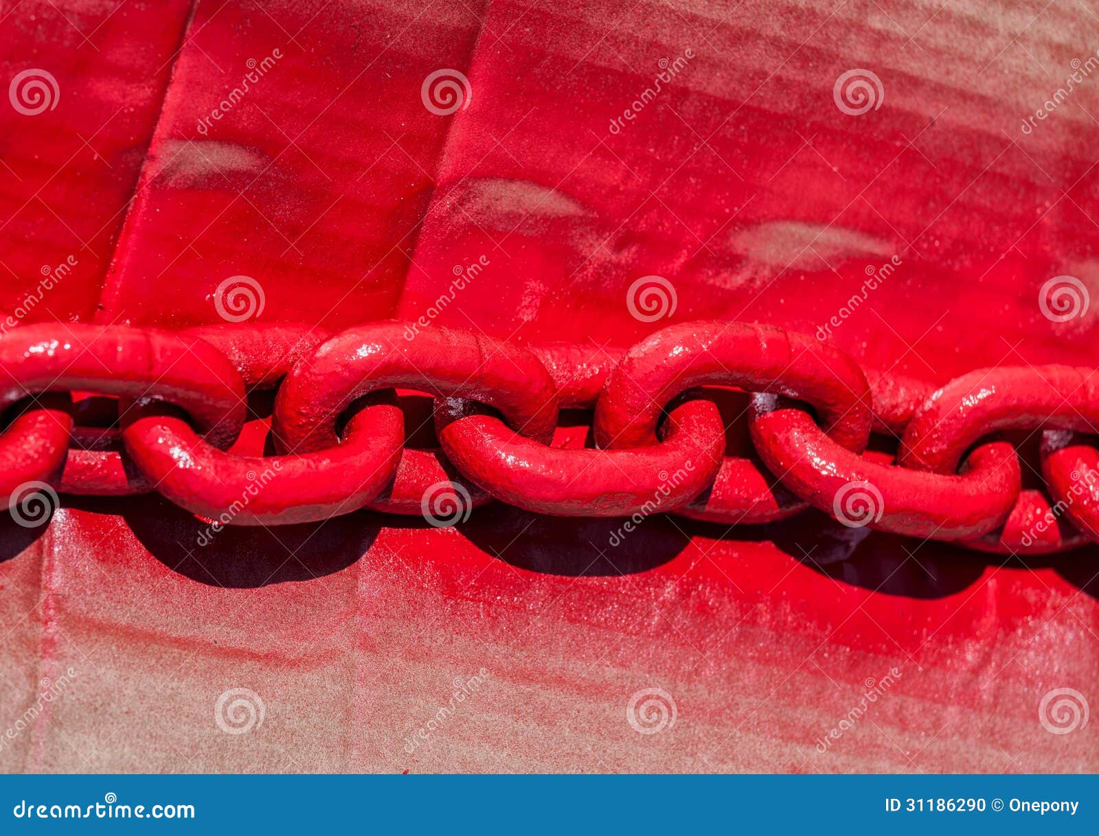 Painted Chain stock photo. Image of ship, cardboard, industry - 31186290