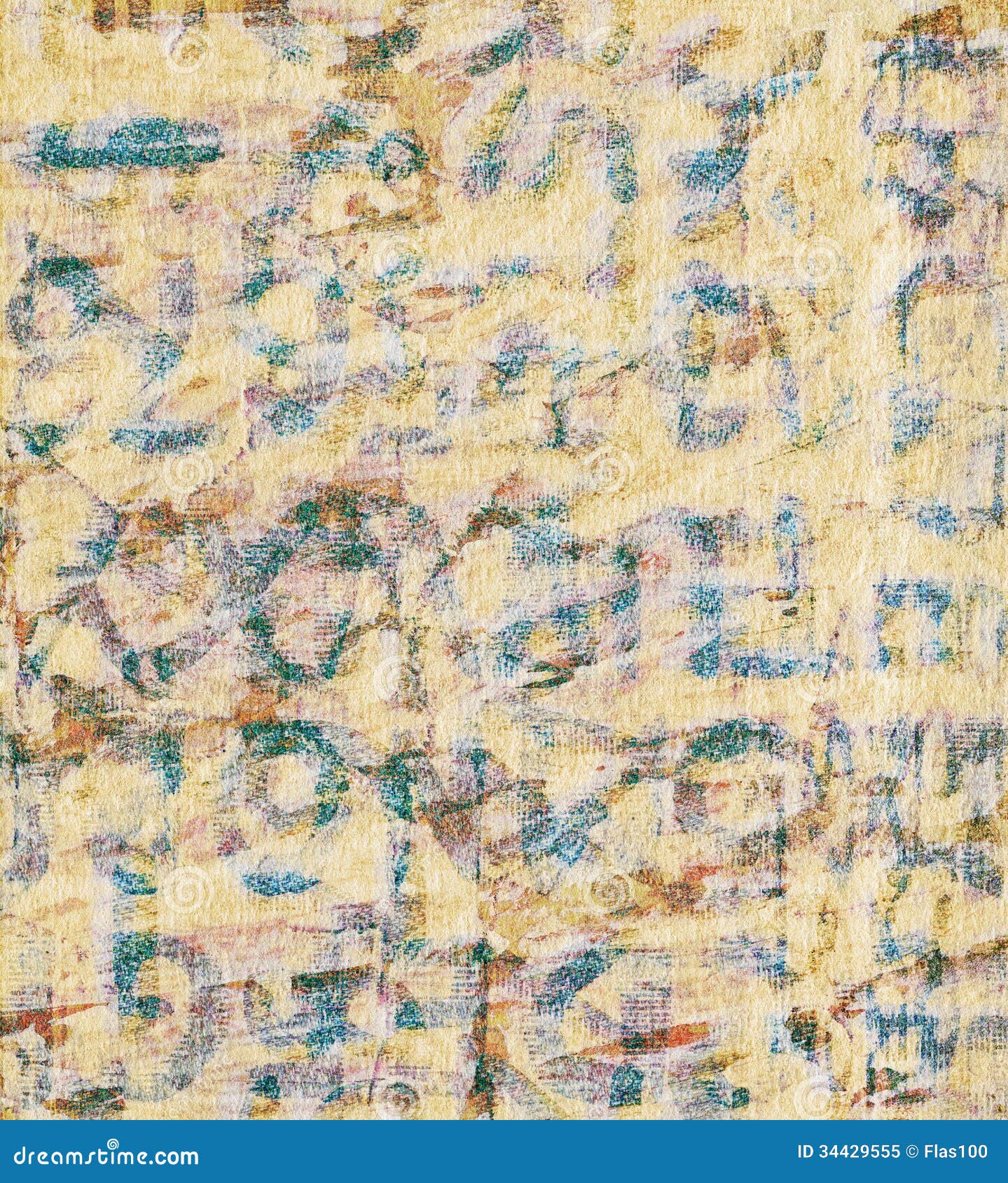 Painted Collage, Paper Texture. Stock Photography | CartoonDealer.com ...