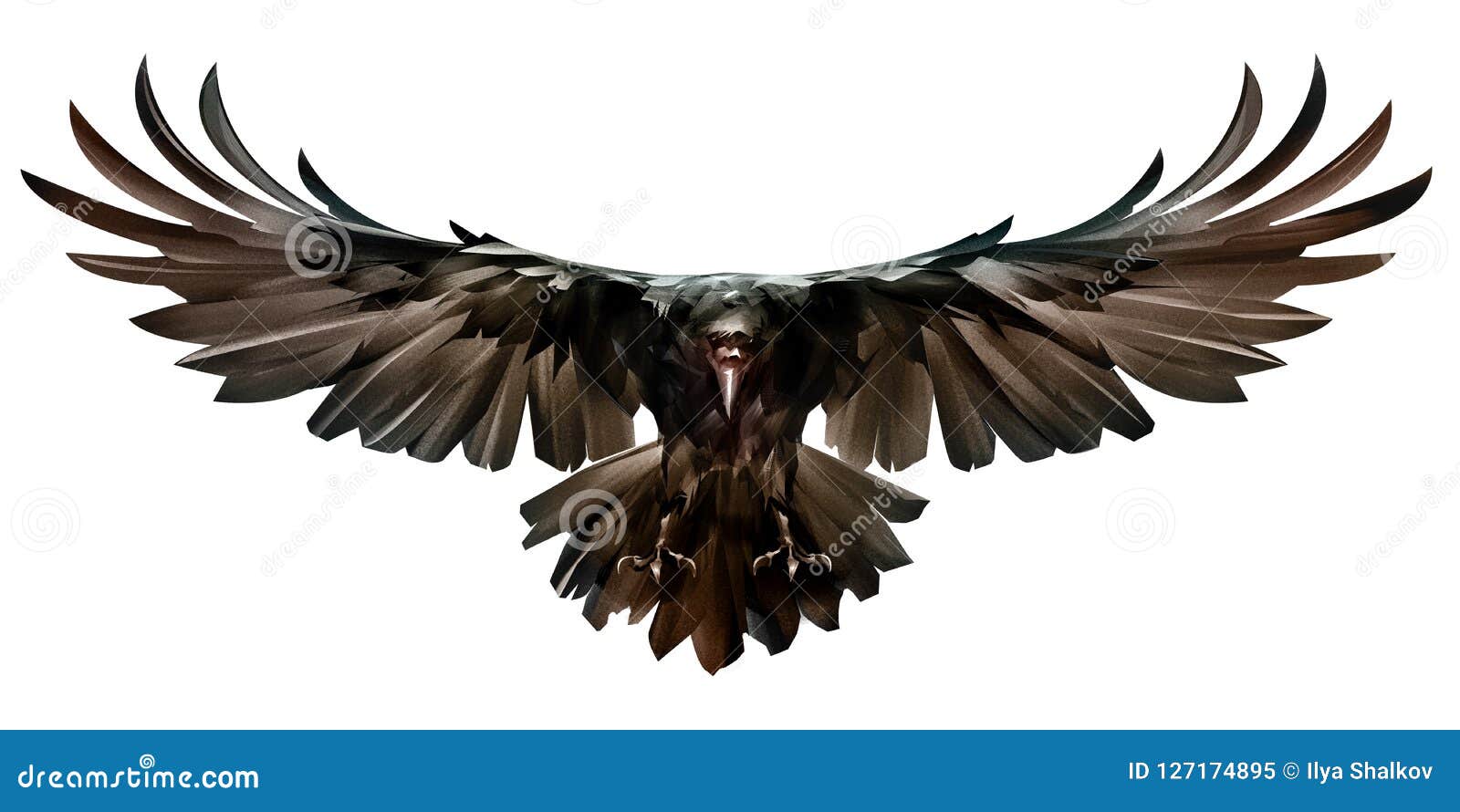 Cartoon Of Evil Black Crow Stock Photography | CartoonDealer.com #27826796