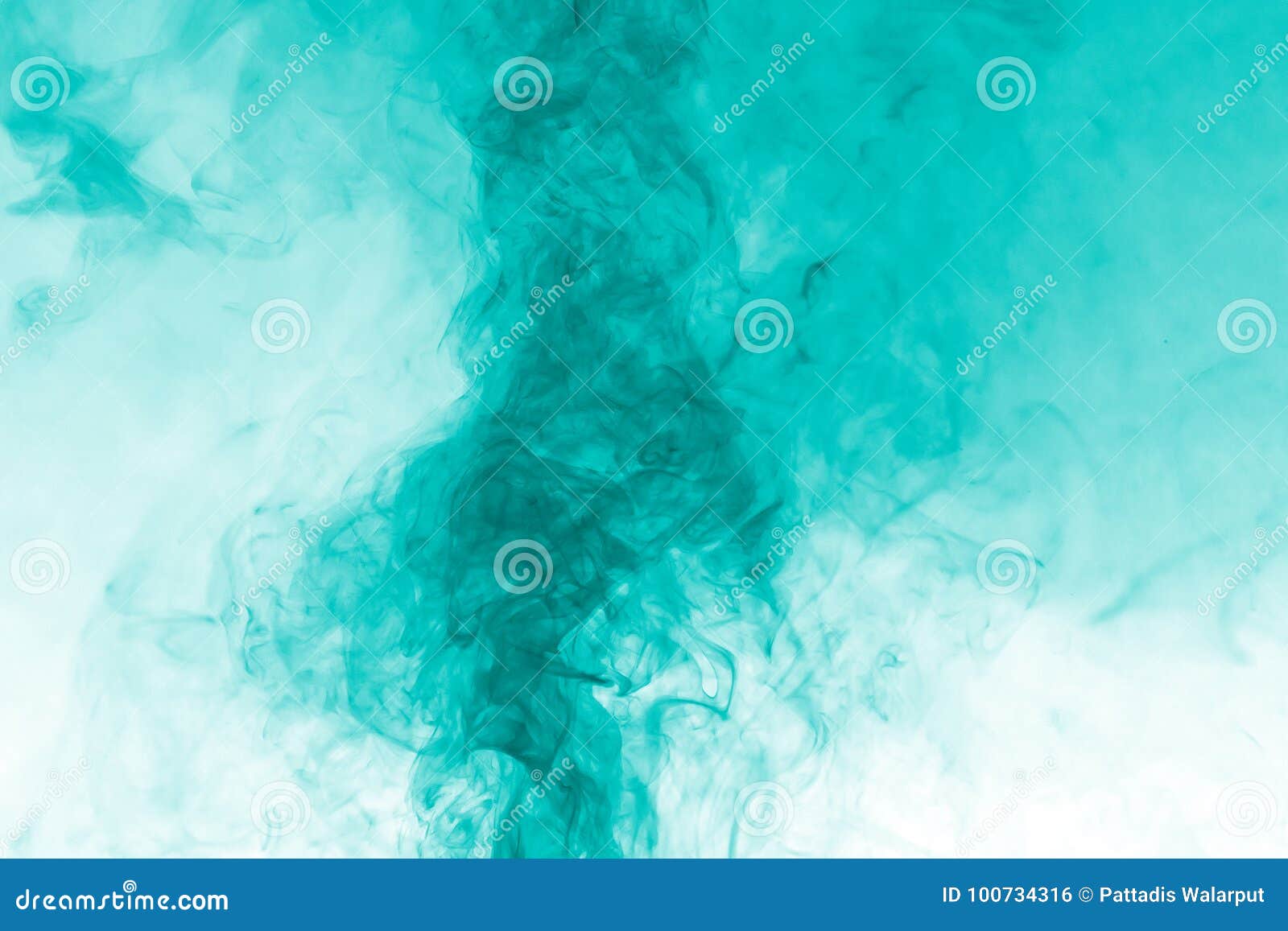 Painted Green Colored Smoke Stock Photo - Image of explosion, cancer ...