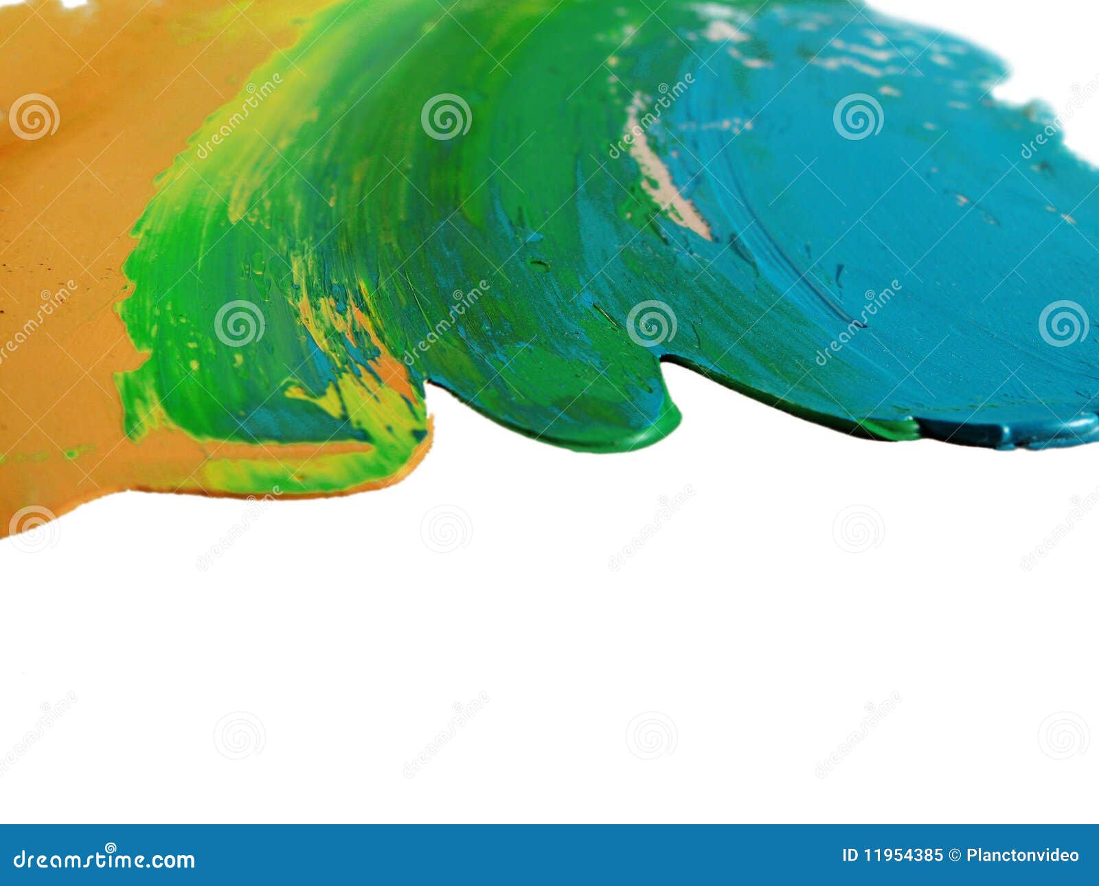 Painted colors stock illustration. Illustration of creative - 11954385