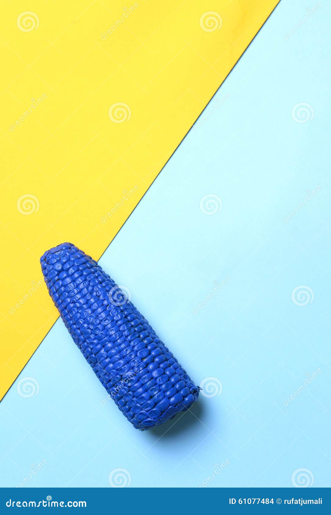 Painted corn stock photo. Image of painted, ripe, freaky - 61077484