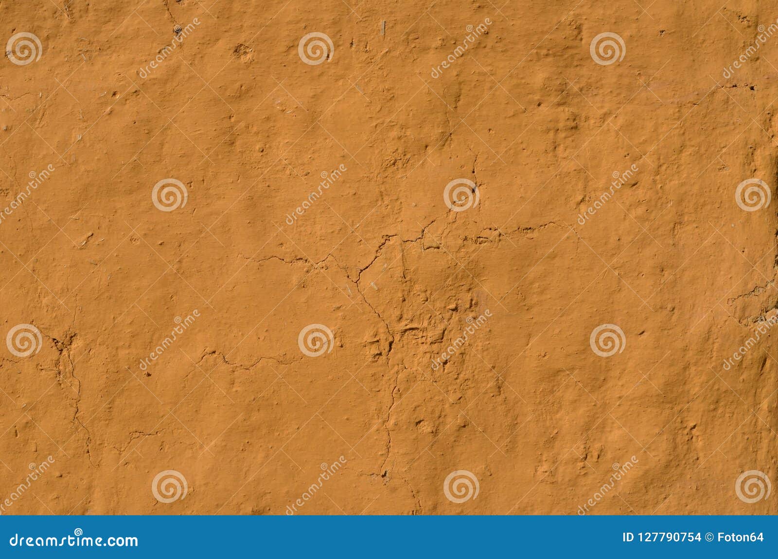 Cracked Adobe Wall Texture, Background. Royalty-Free Stock Image ...