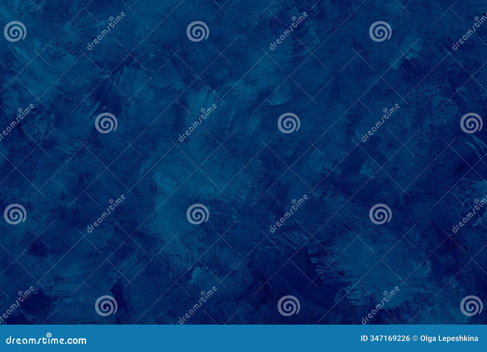 Painted Deep Blue Rough Background or Texture, Plaster, Part of the ...