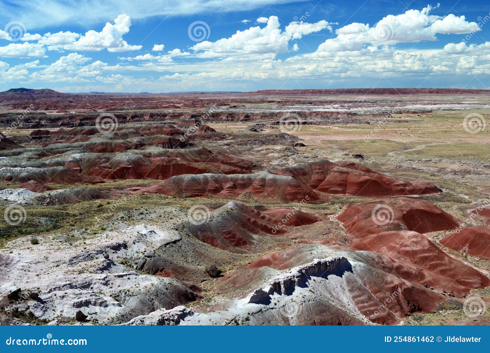 Painted Desert stock photo. Image of white, unique, desert - 254861462
