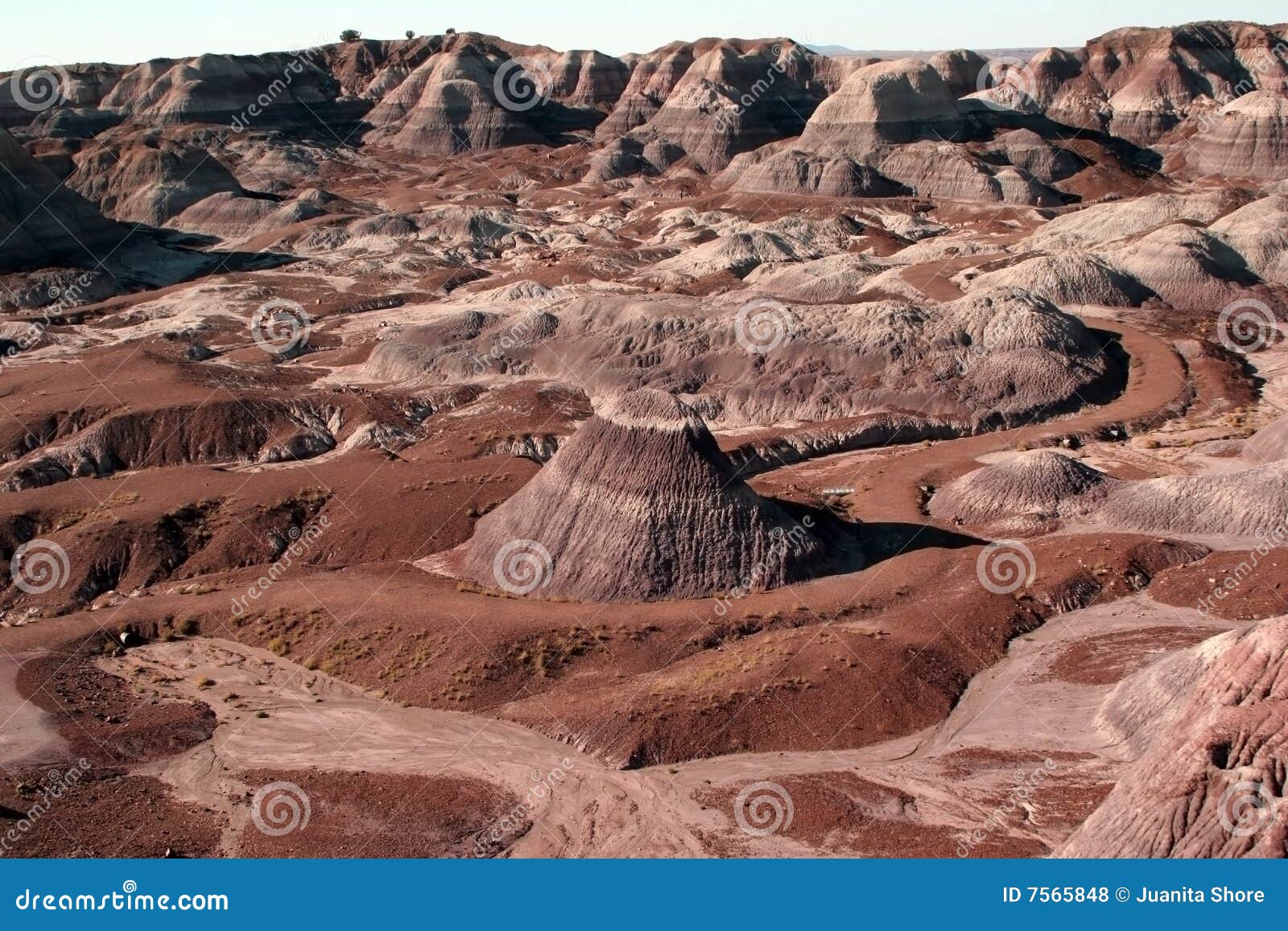 Painted desert stock photo. Image of scenics, painted - 7565848