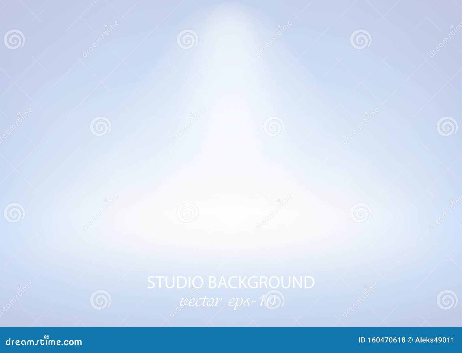 Studio White Room with Lighting .Bright Room Banner Vector. Stock ...