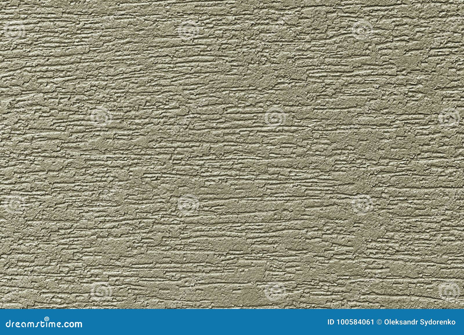 Painted Facade Wall. Building with Structural Oily Color Paint Stock ...