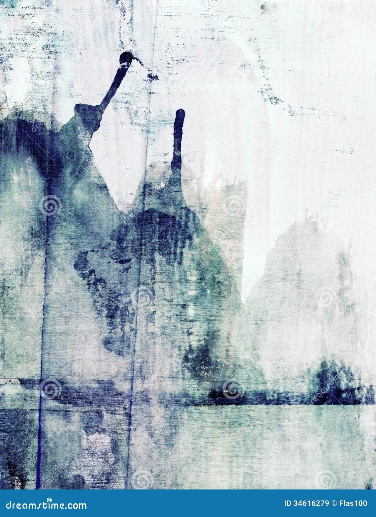 Painted Grunge Collage Paper Texture Stock Illustration - Illustration ...