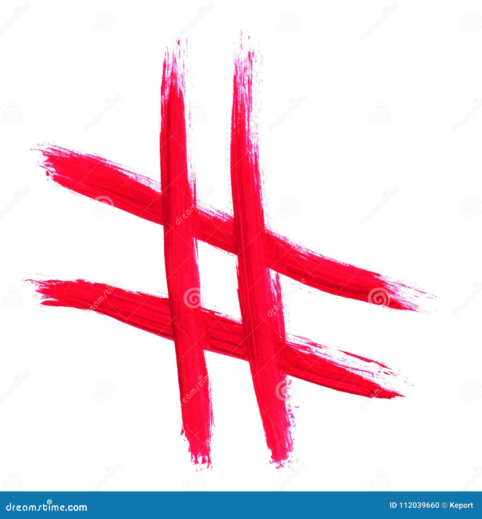 Painted hashtag red stock photo. Image of trending, topic - 112039660