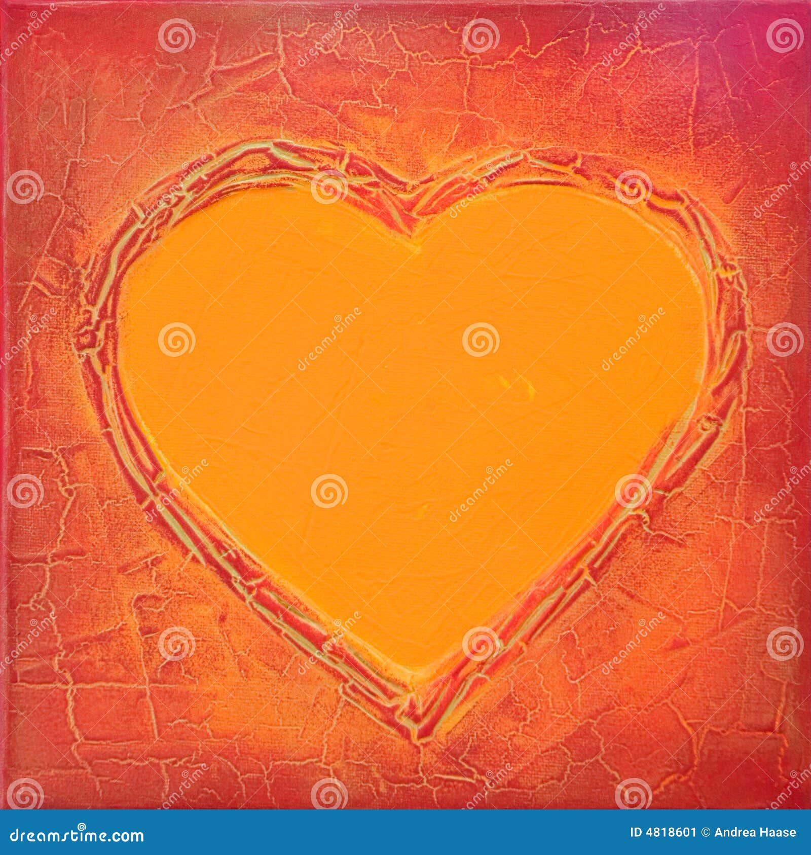 Painted heart background stock illustration. Illustration of love - 4818601