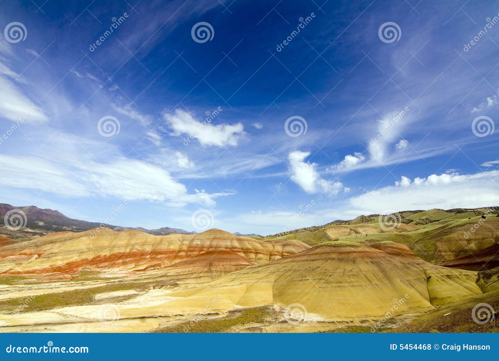 Painted Hills stock photo. Image of scenery, landscape - 5454468