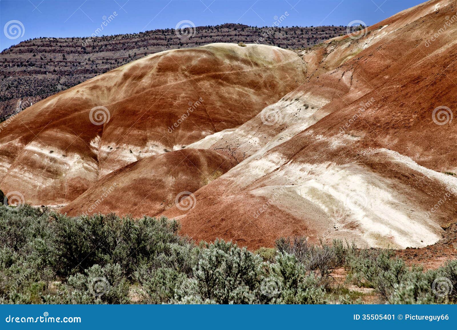 Painted Hills Oregon stock image. Image of beautiful - 35505401