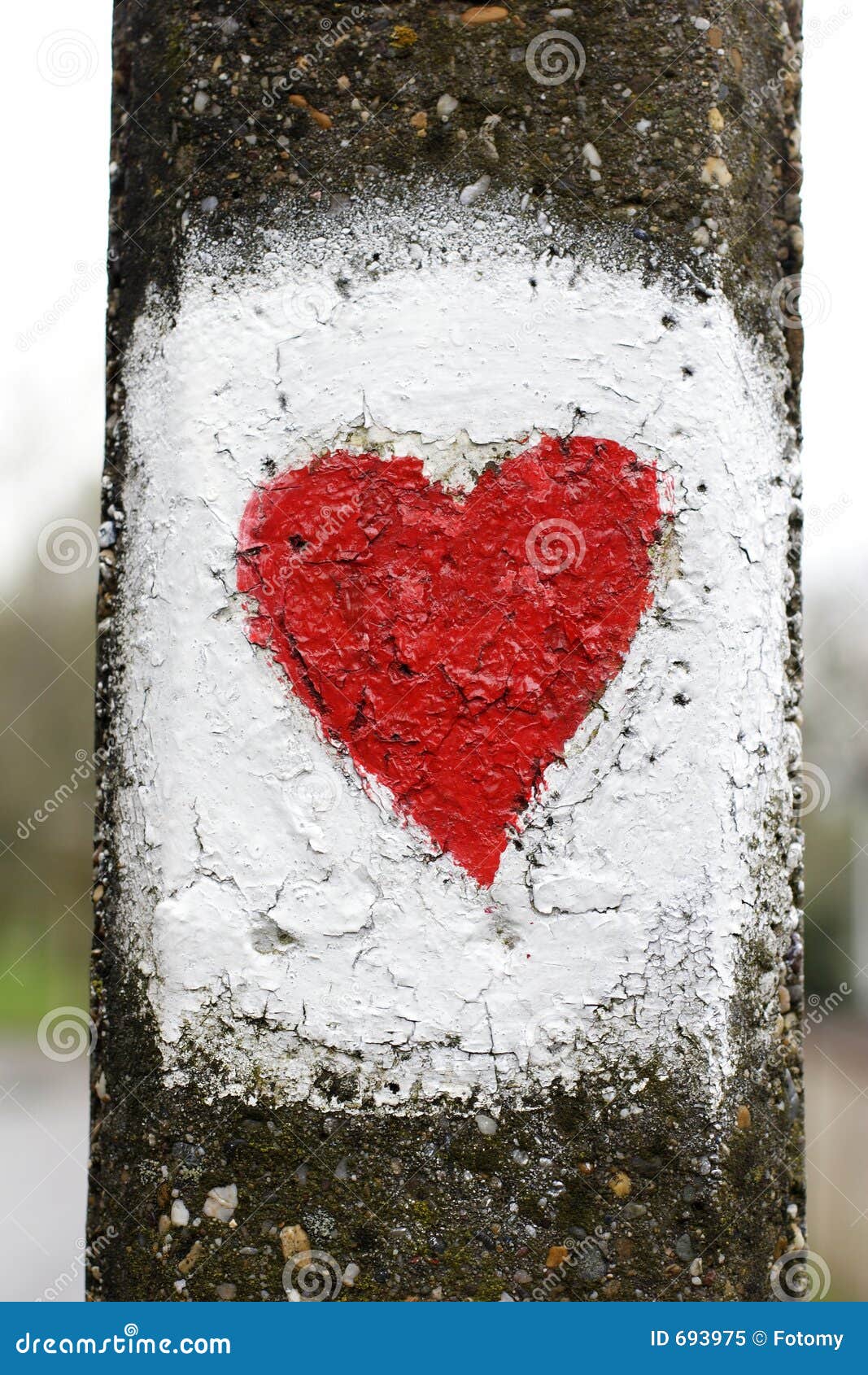 Painted love heart stock image. Image of artistic, culture - 693975