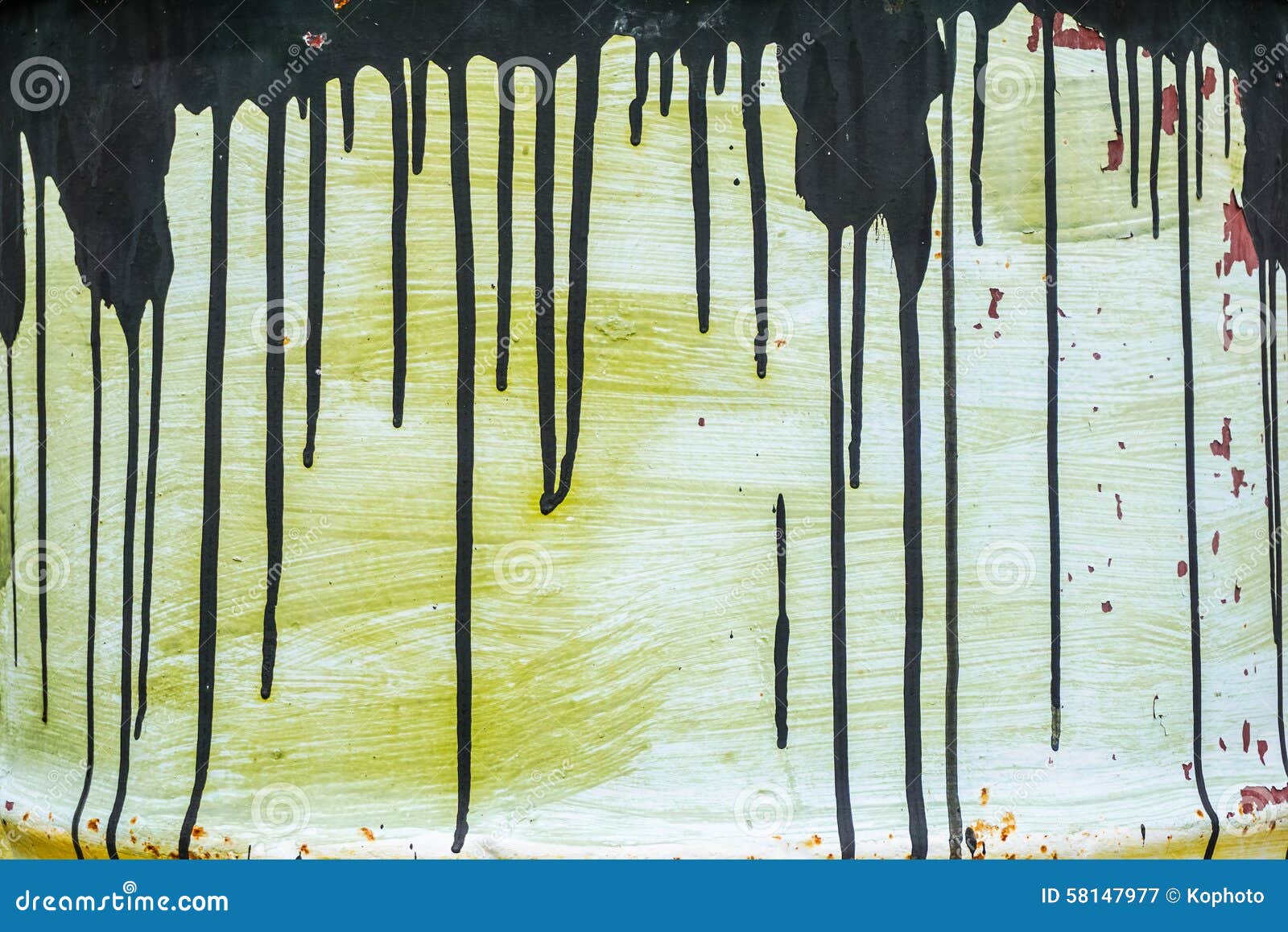 Painted Metal Barrel Texture Stock Image - Image of corroded, rusty ...