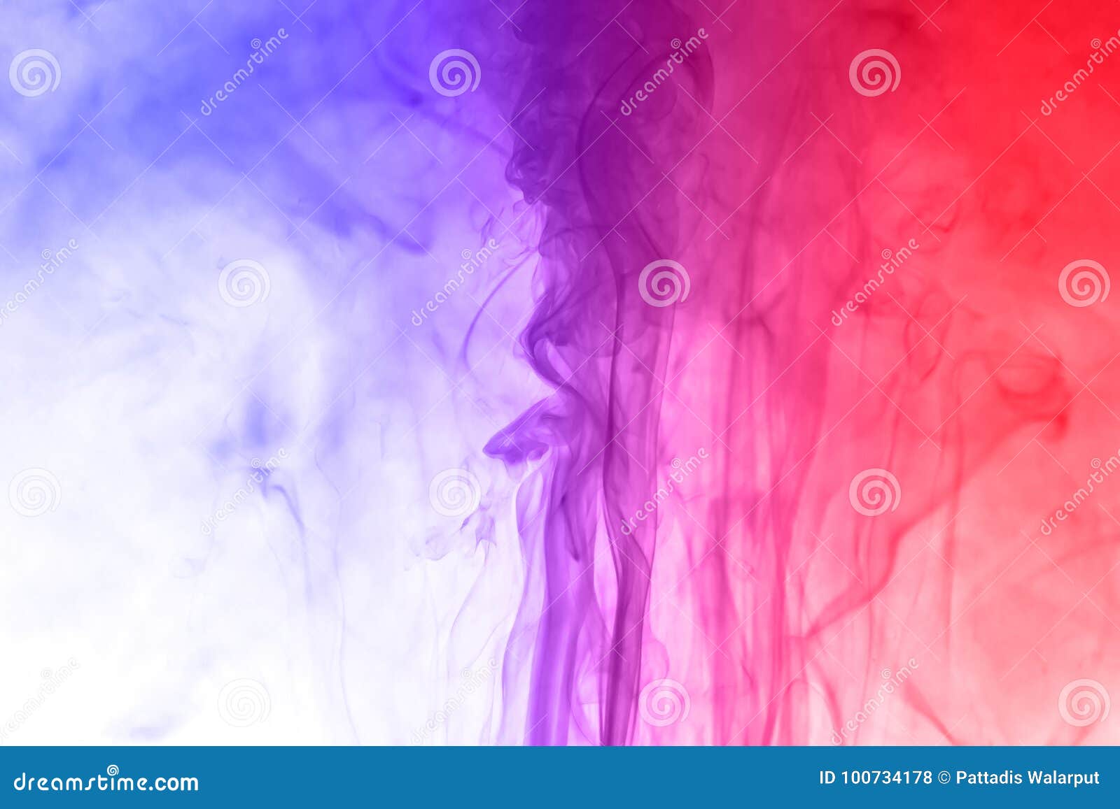 Painted Multi Colored Smoke Stock Photo - Image of backdrop, fiery ...