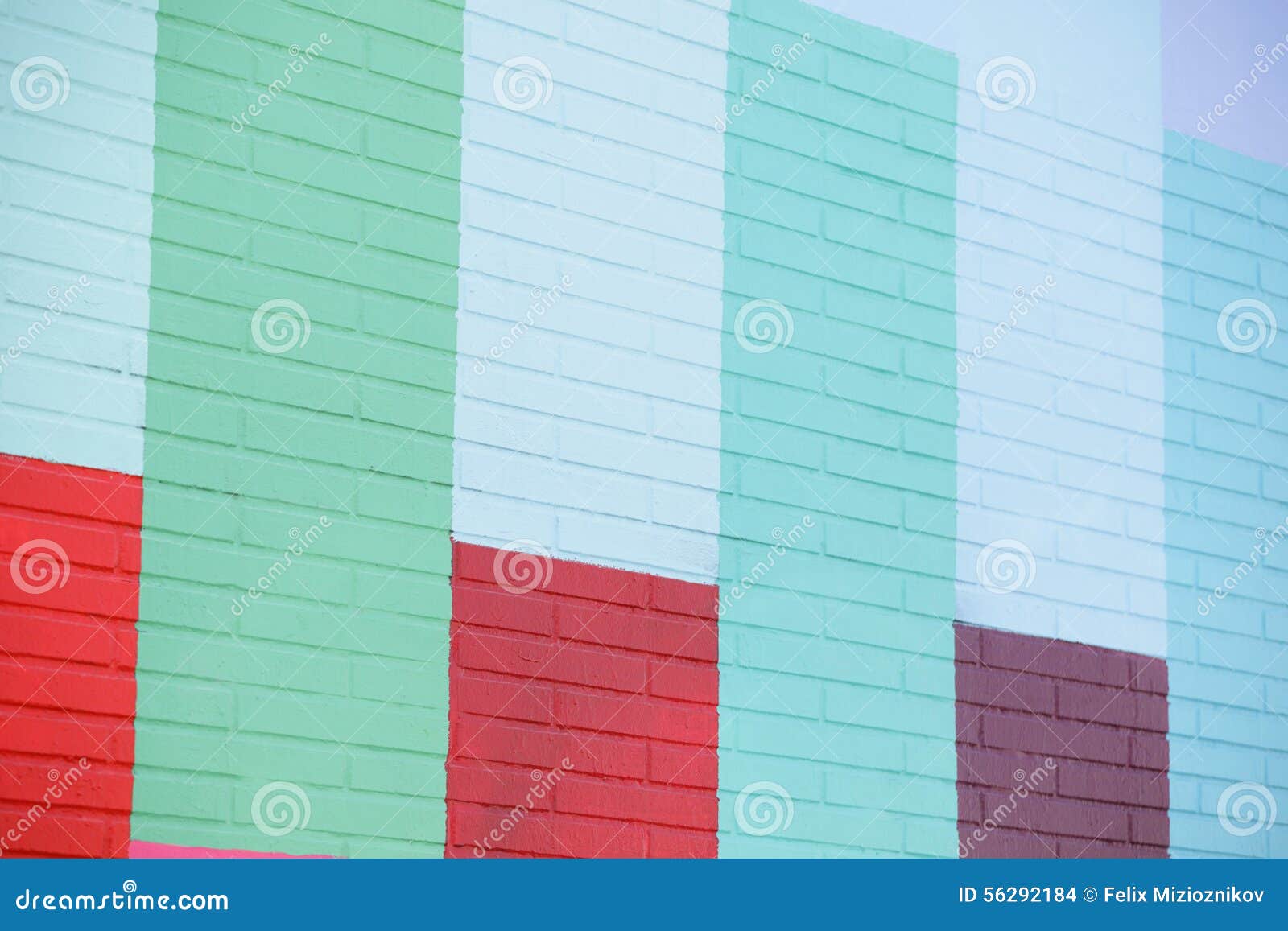 Painted Pattern Wall of Bricks Stock Photo - Image of bricke, shaped ...