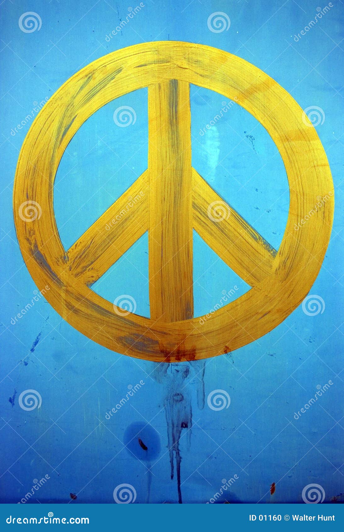 Painted peace stock photo. Image of sign, peace, yellow, grunge - 1160