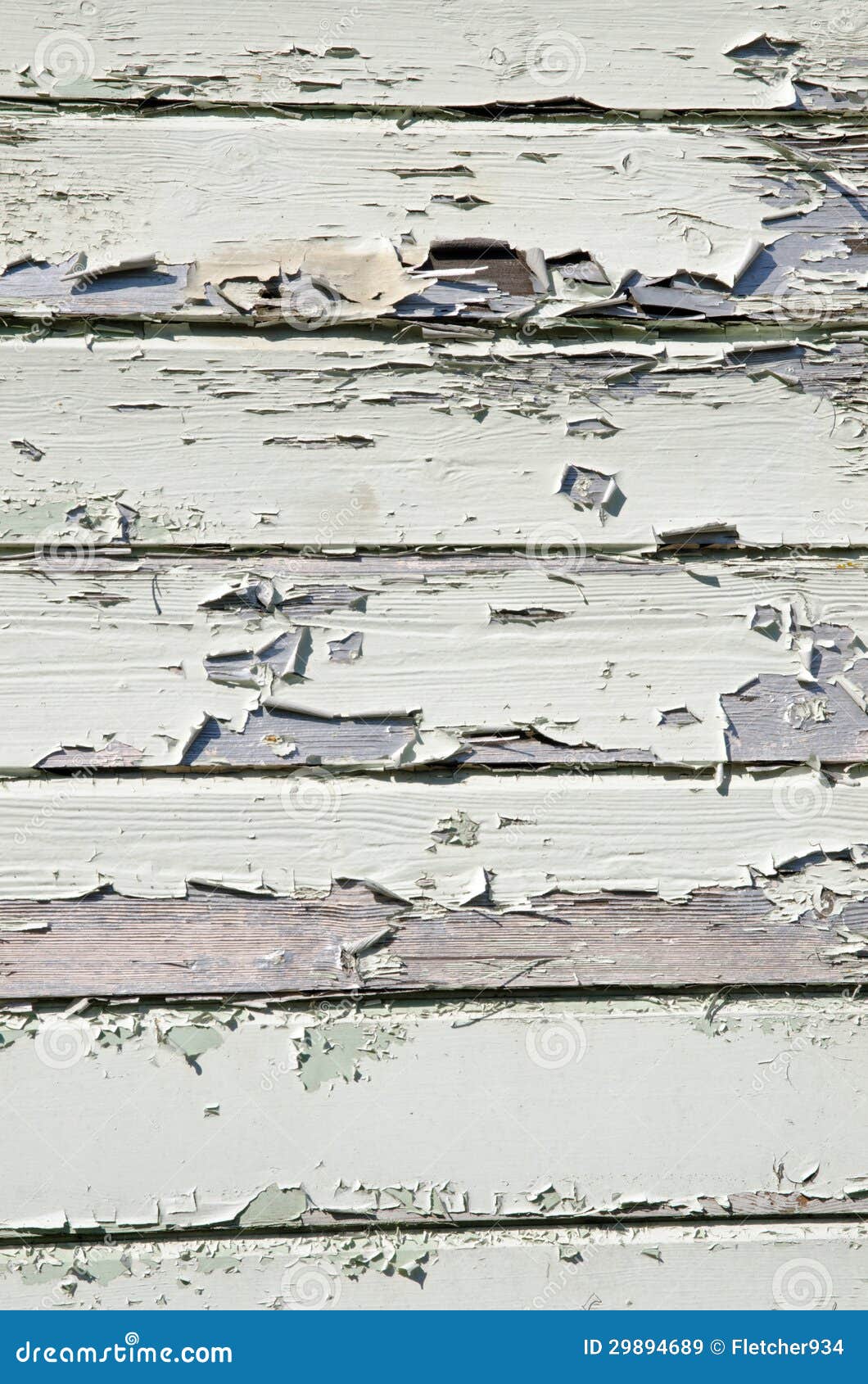 Painted Peeling Wooden Panels Stock Image - Image of house ...