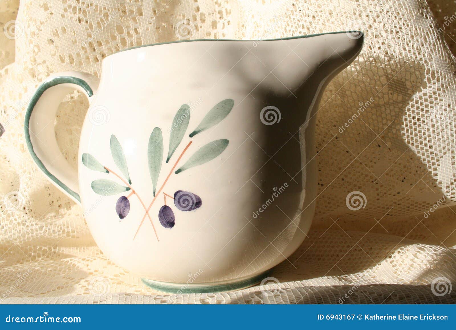 Painted Pitcher stock image. Image of painted, container - 6943167