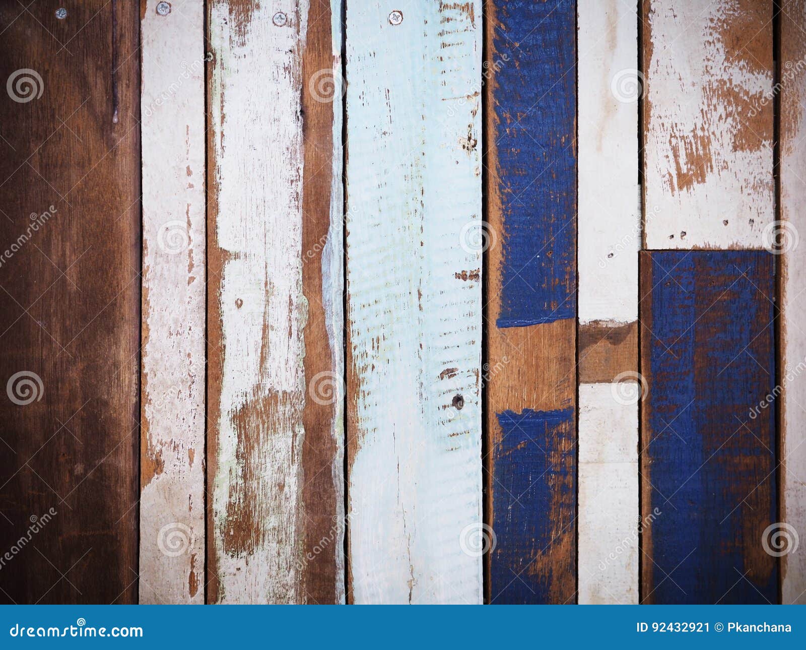 Painted Plank Wooden Wall Texture Stock Image - Image of design, grain ...