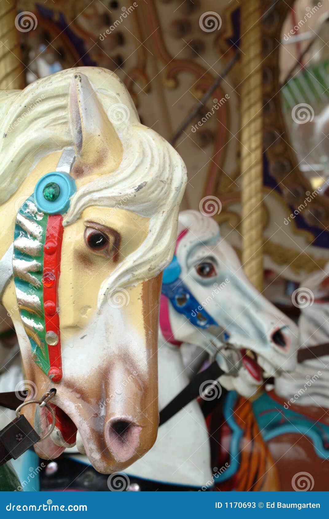 Painted Pony 1 stock image. Image of rides, round, pony - 1170693
