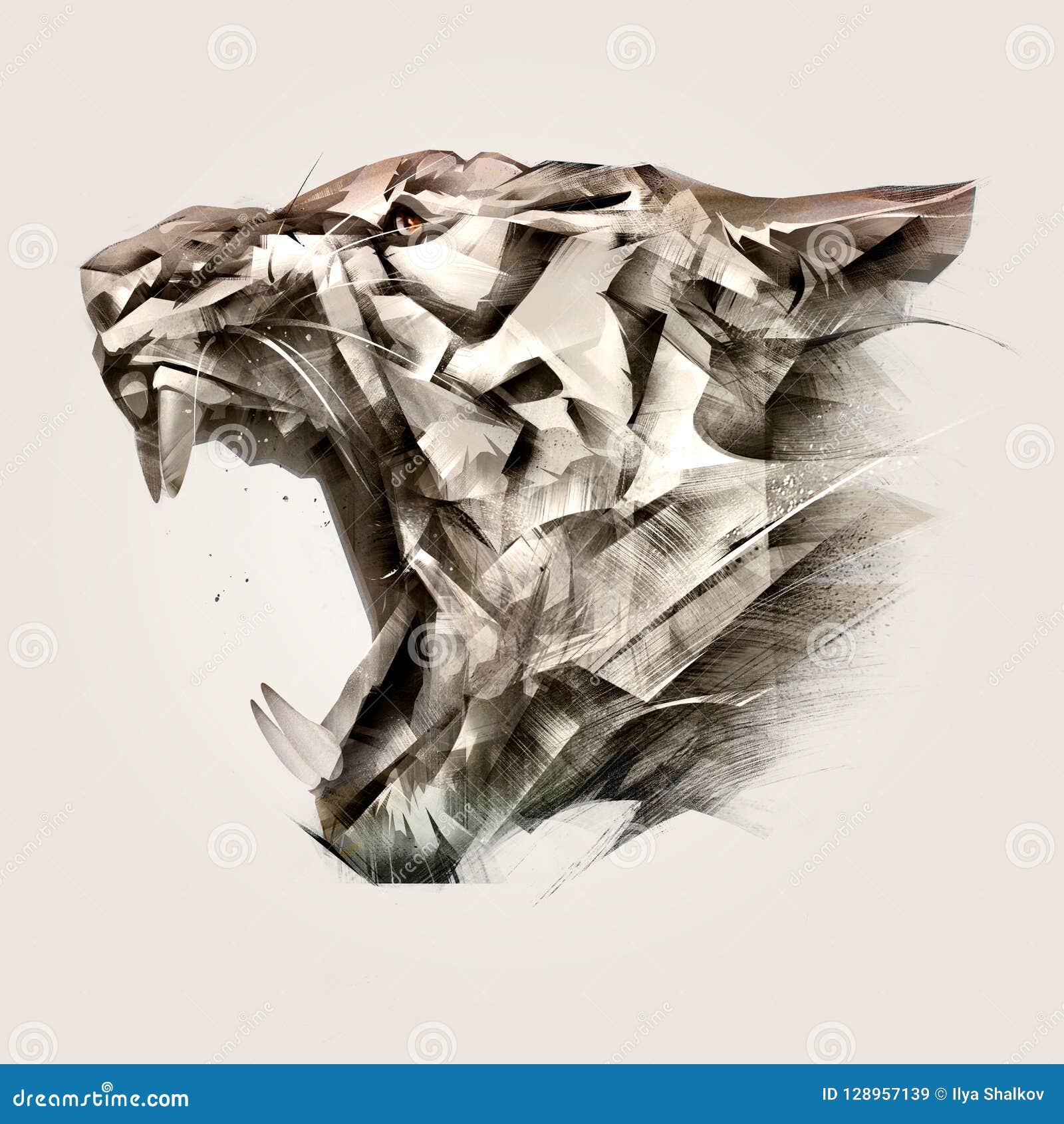 Animal Zoo Tiger Style Font Letters Words Word Alphabet Calligraphy ...