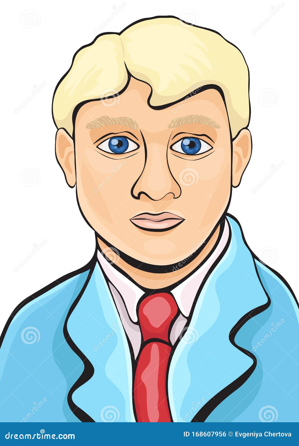 Painted Portrait of a Man, Hand Drawing, Vector Illustration, Cartoon ... Painted Portrait of a Man, Hand Drawing, Vector Illustration, Cartoon ...